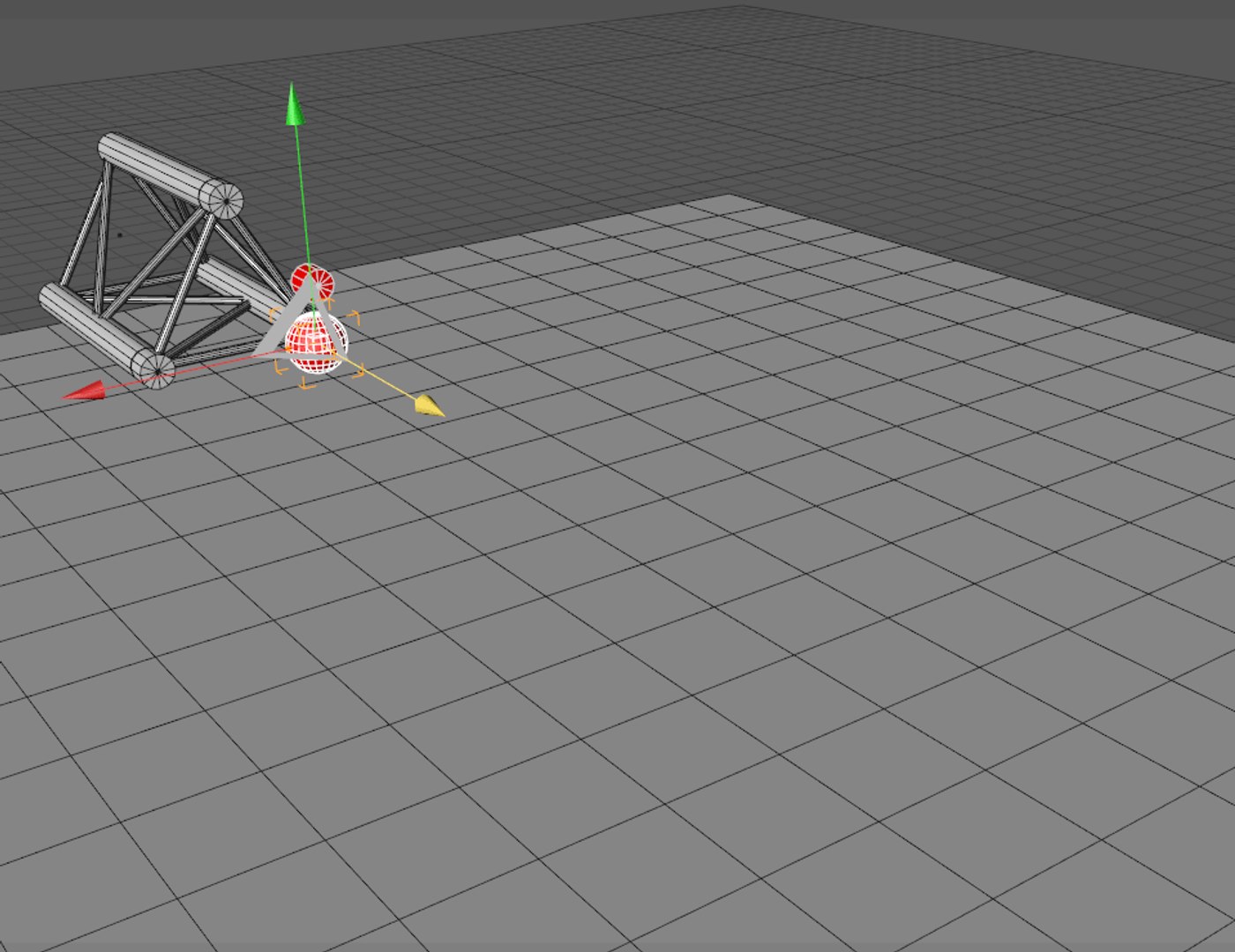 C4d Scaleable Adjustable Traverse Truss