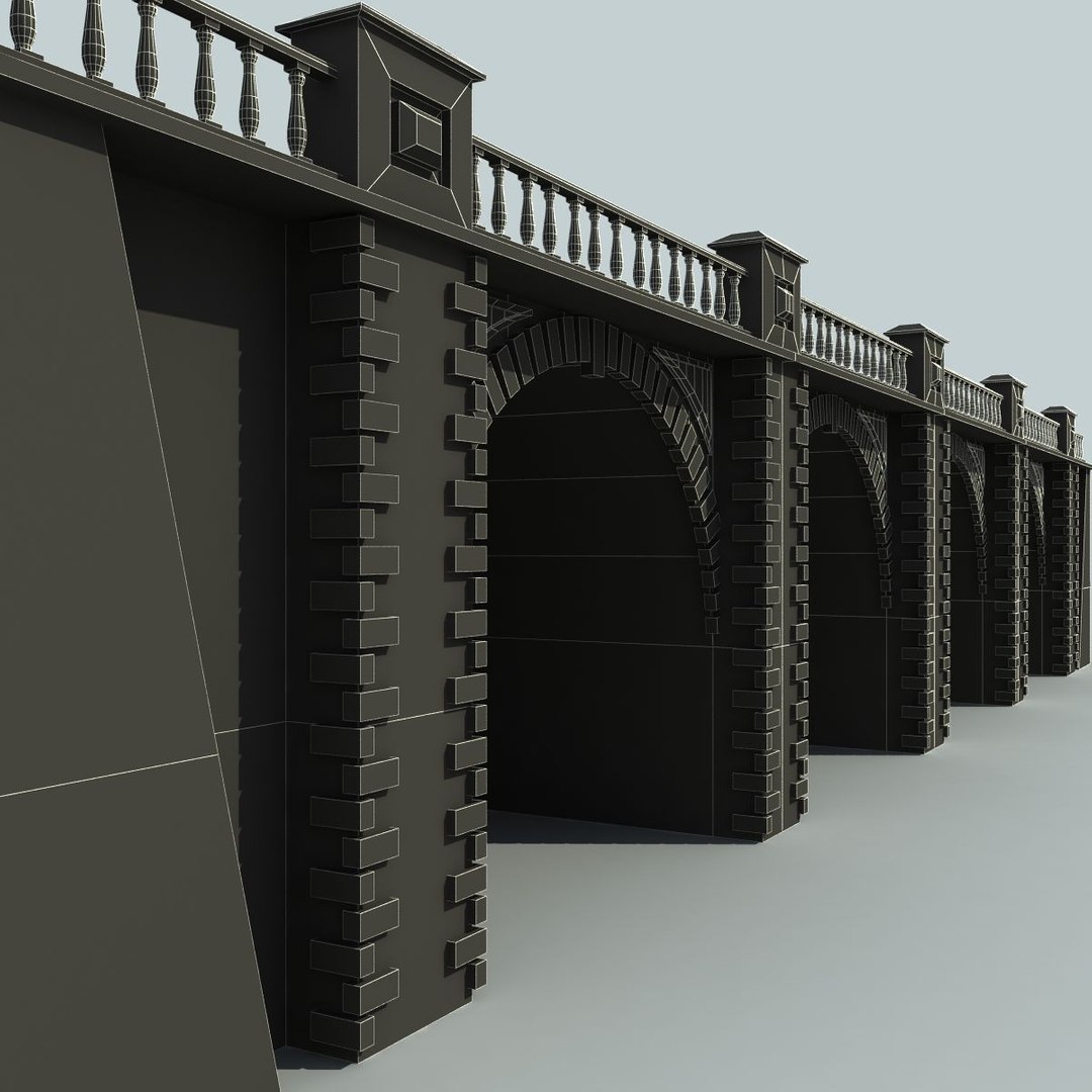 bridge set 3d max