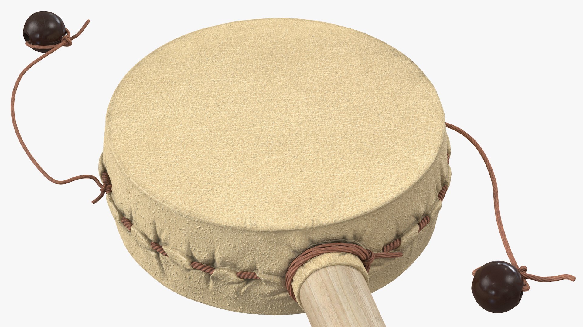 3D Vintage Rattle Drum Folk - TurboSquid 1682097