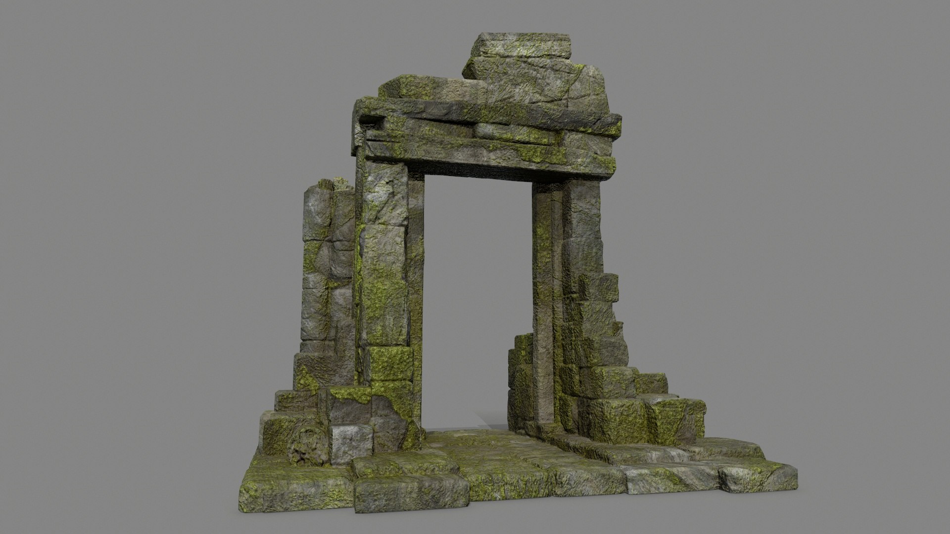 Rock Gate 3D - TurboSquid 2143083