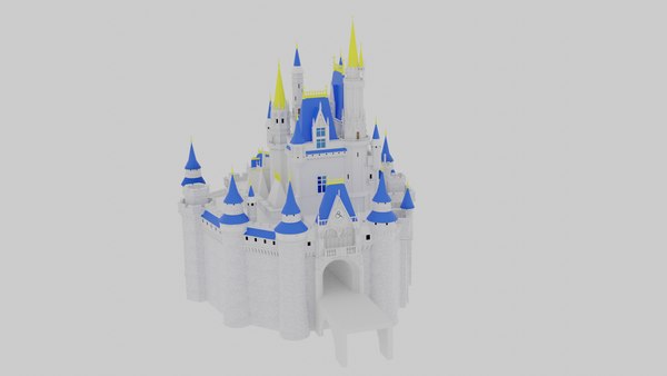 Disney Land Castle 3D 모델 - TurboSquid 1993694