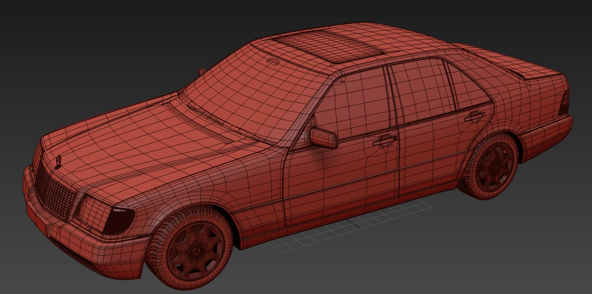 Mercedes Benz S Class - W140 Model - TurboSquid 2010120