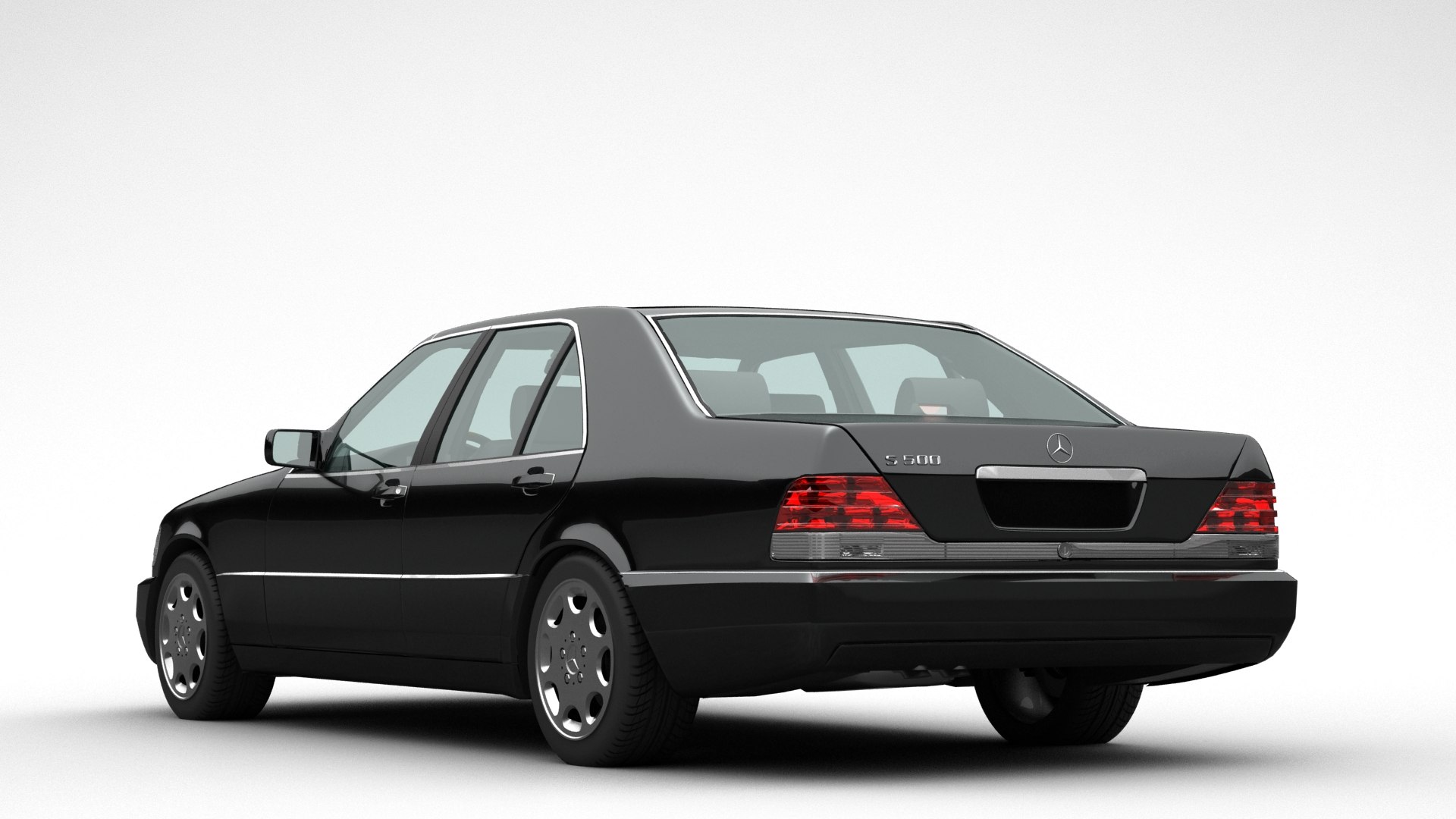 Mercedes Benz S Class - W140 Model - TurboSquid 2010120