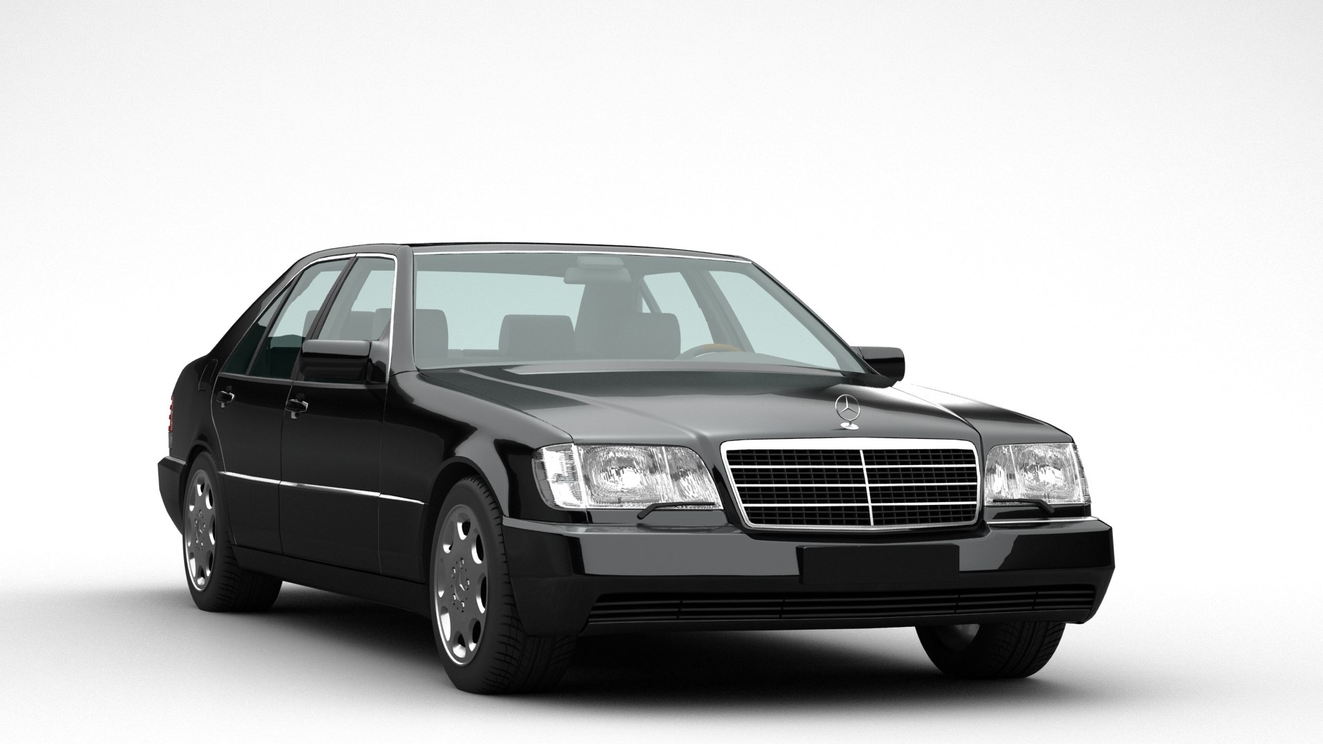 Mercedes Benz S Class - W140 Model - TurboSquid 2010120