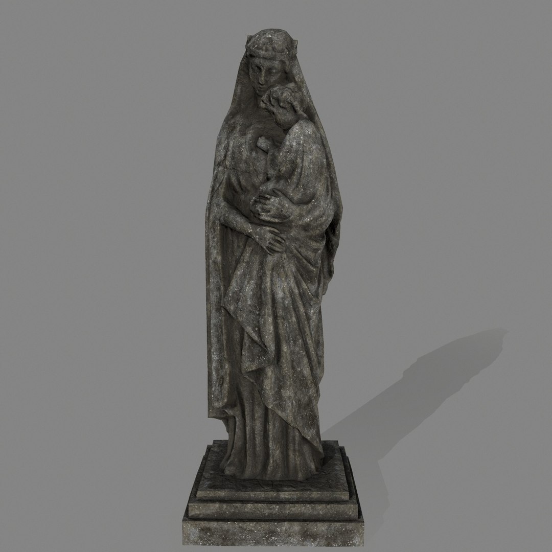 3D woman statue - TurboSquid 1322527