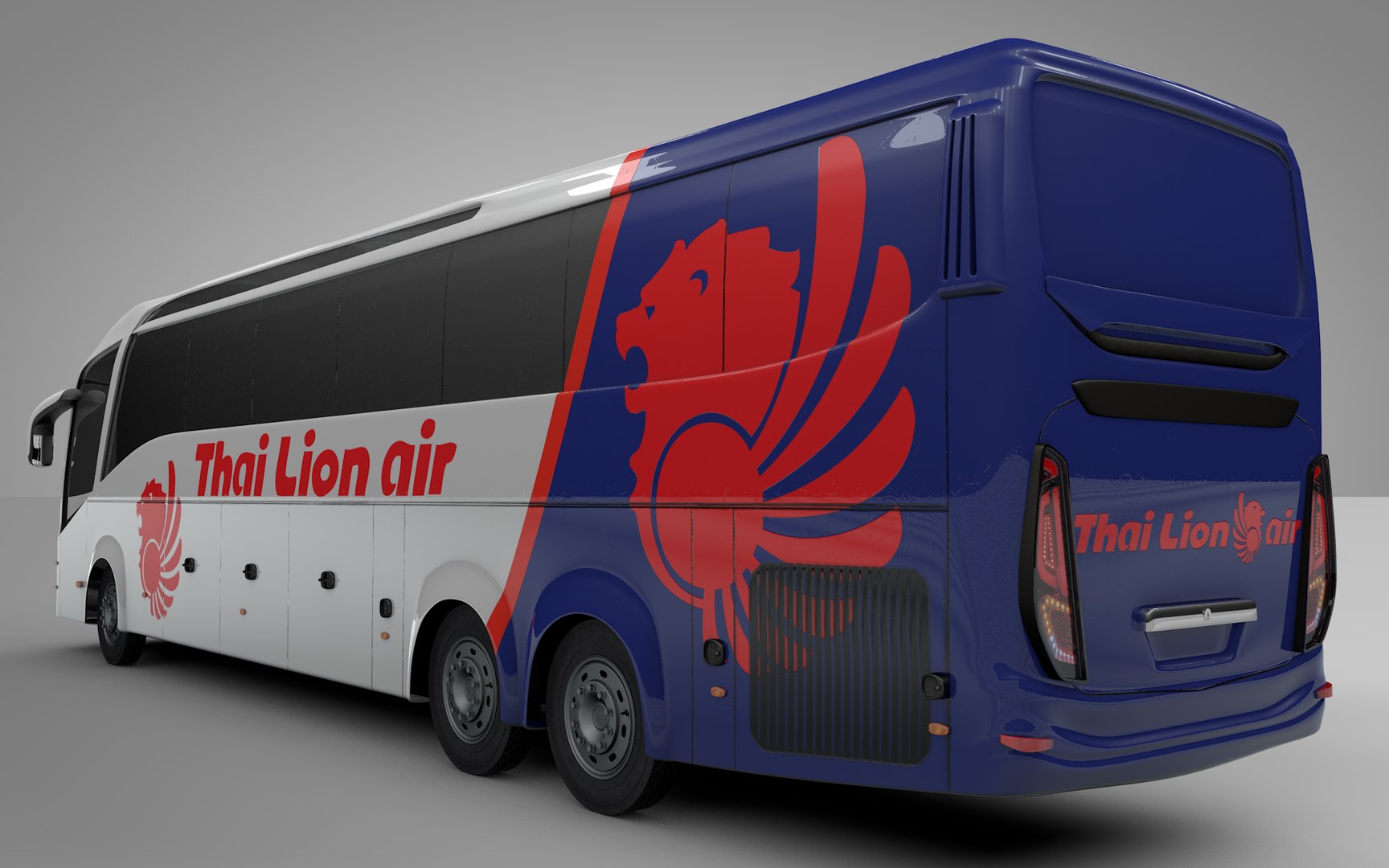 Shuttle Thai Lion 3D Model - TurboSquid 1685033