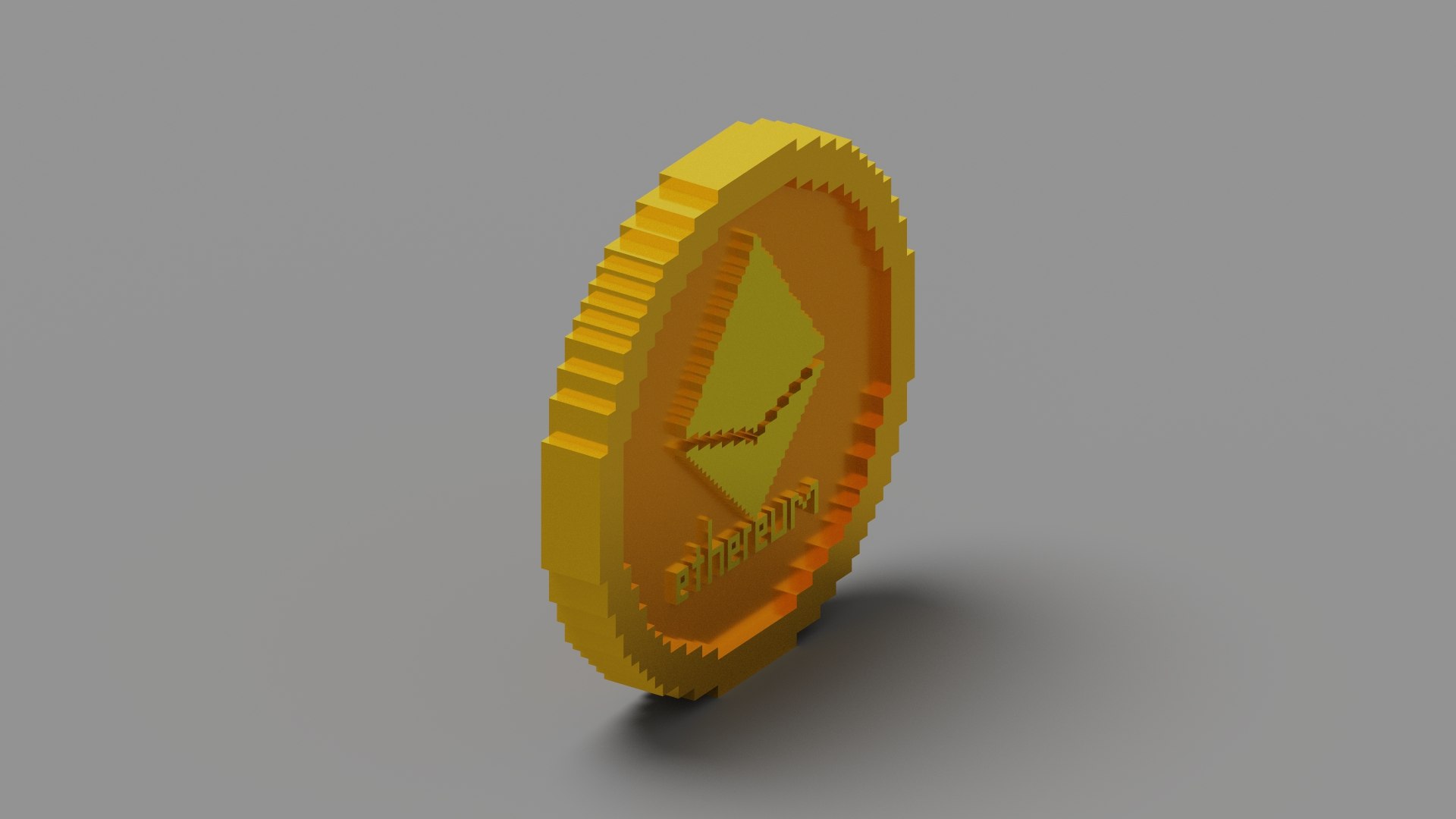 3D Ethereum Coin Model - TurboSquid 1854404