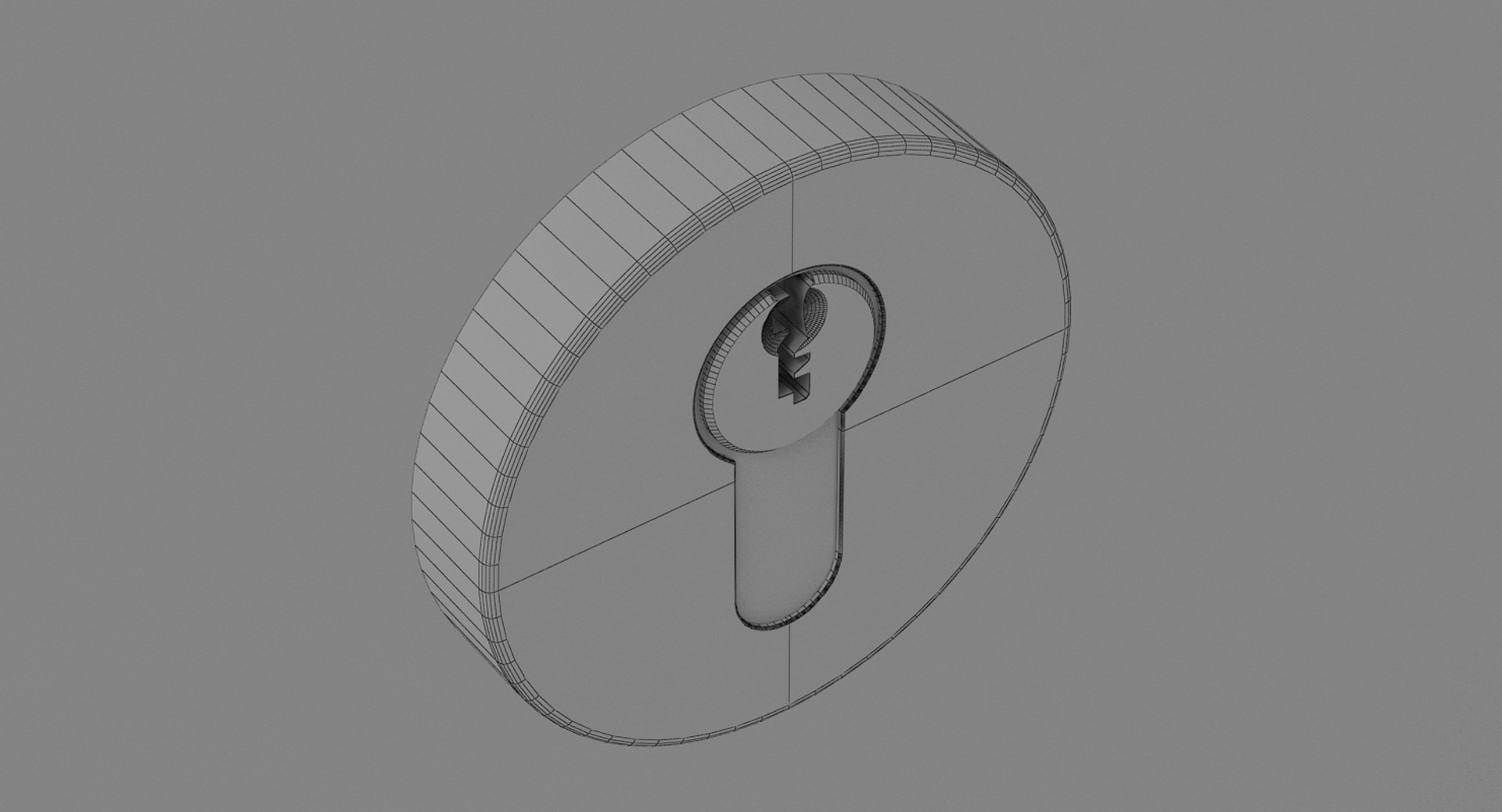 3d Model Door Handle Lock