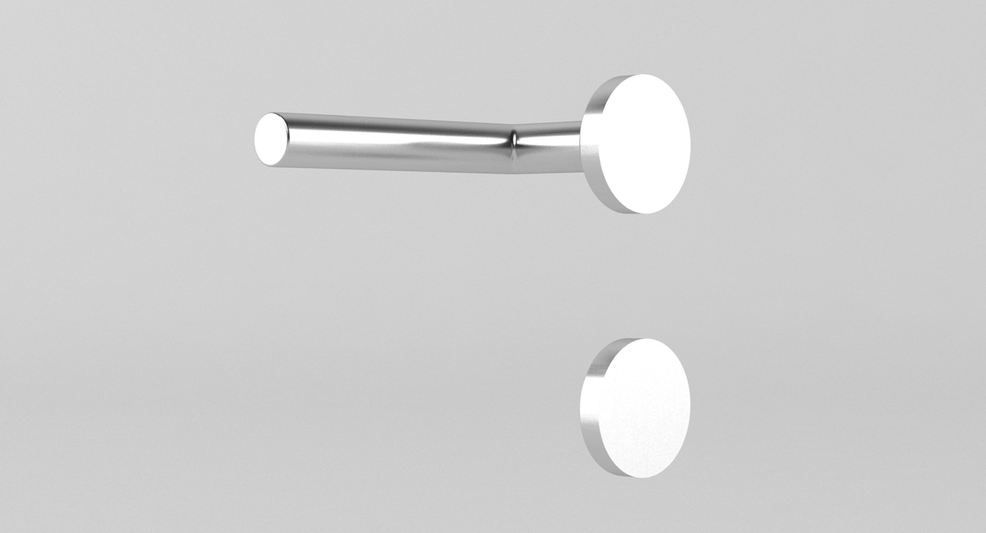 3d Model Door Handle Lock