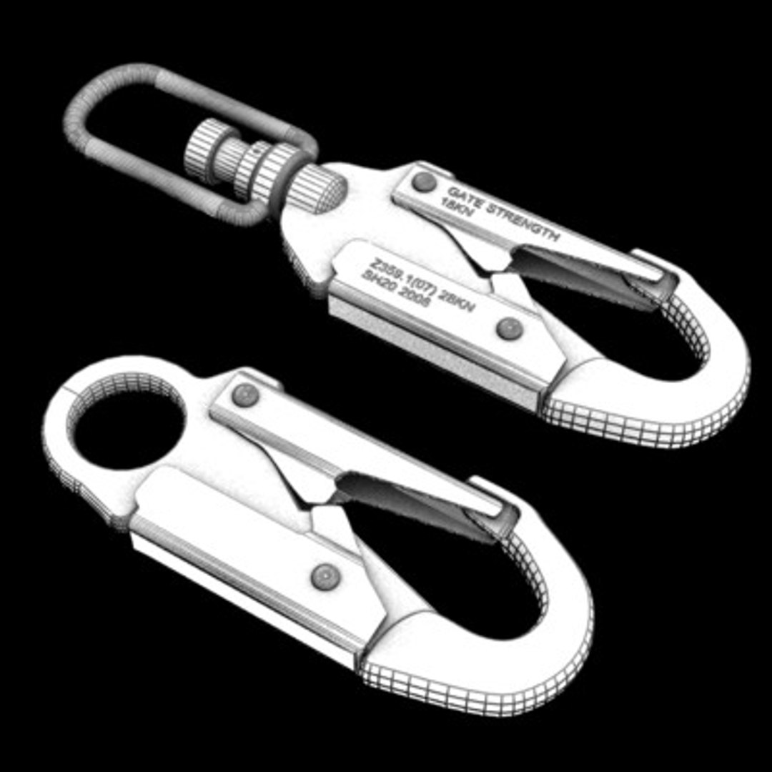 3d Model Of Snap Hook Pin