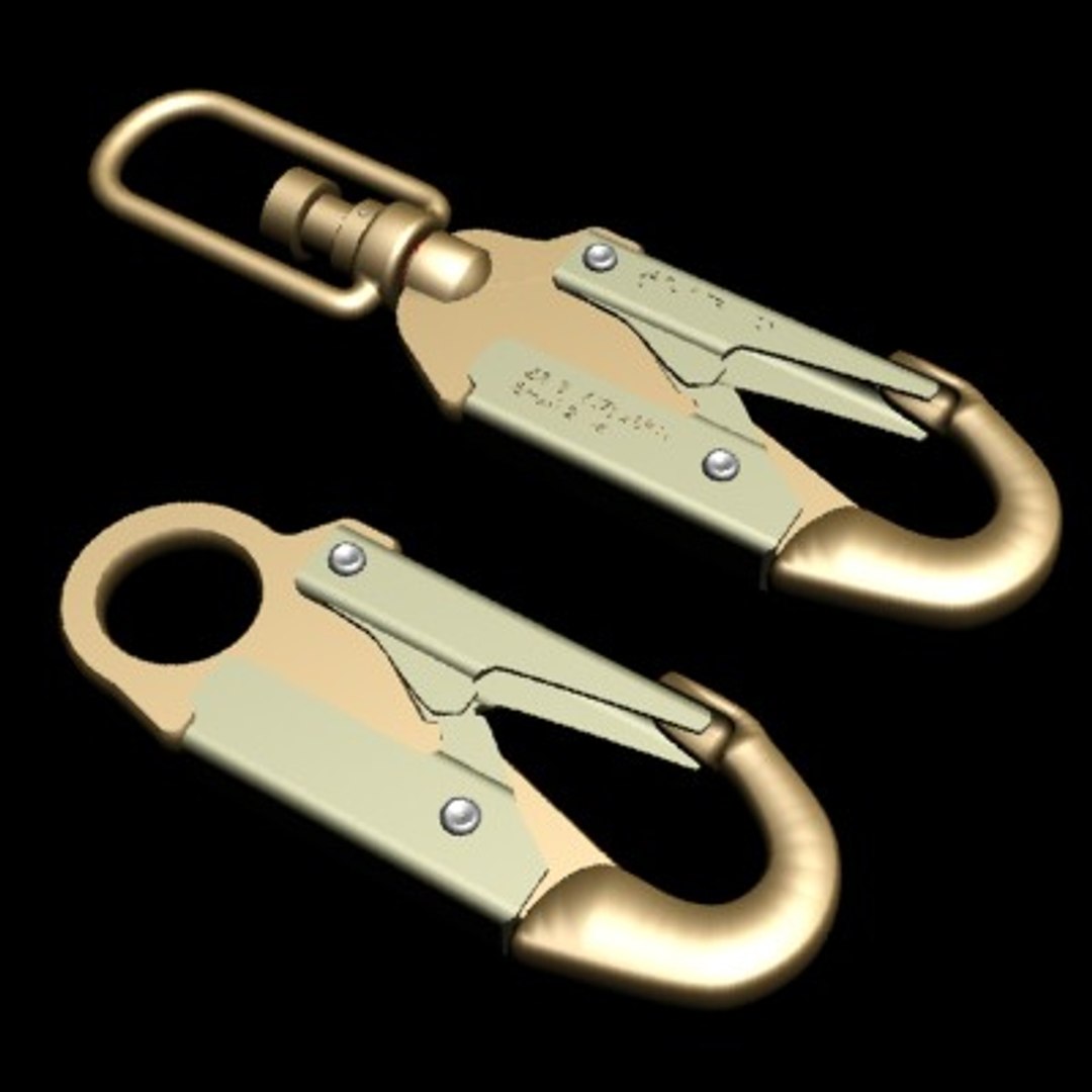 3d Model Of Snap Hook Pin