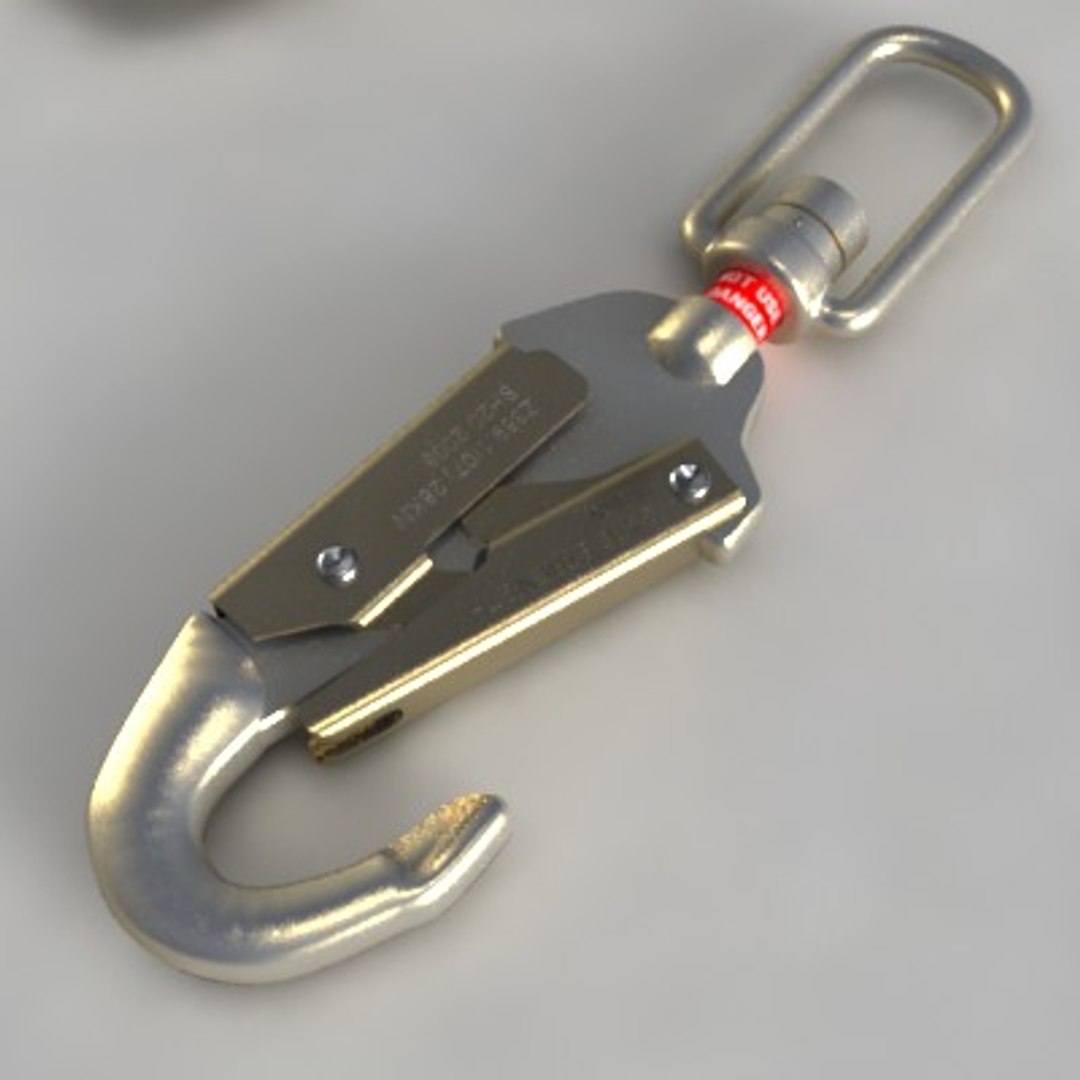 3d Model Of Snap Hook Pin