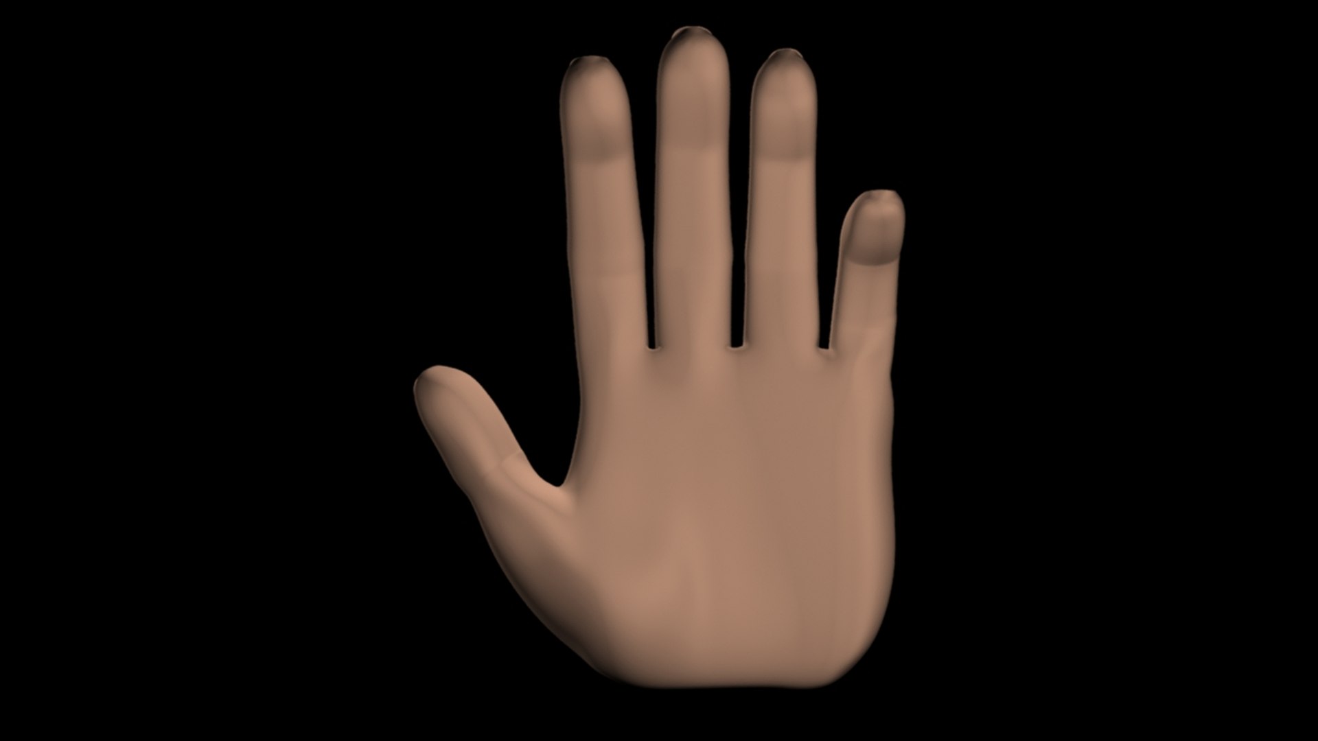 Human Hand 3d Model