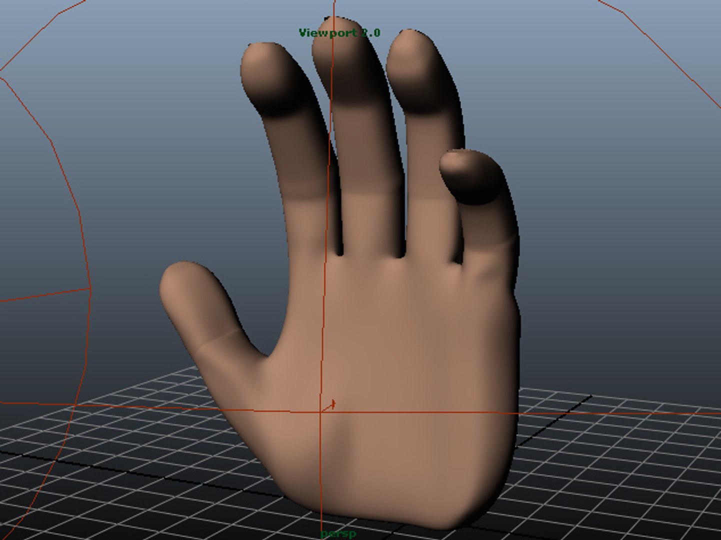 Human Hand 3d Model