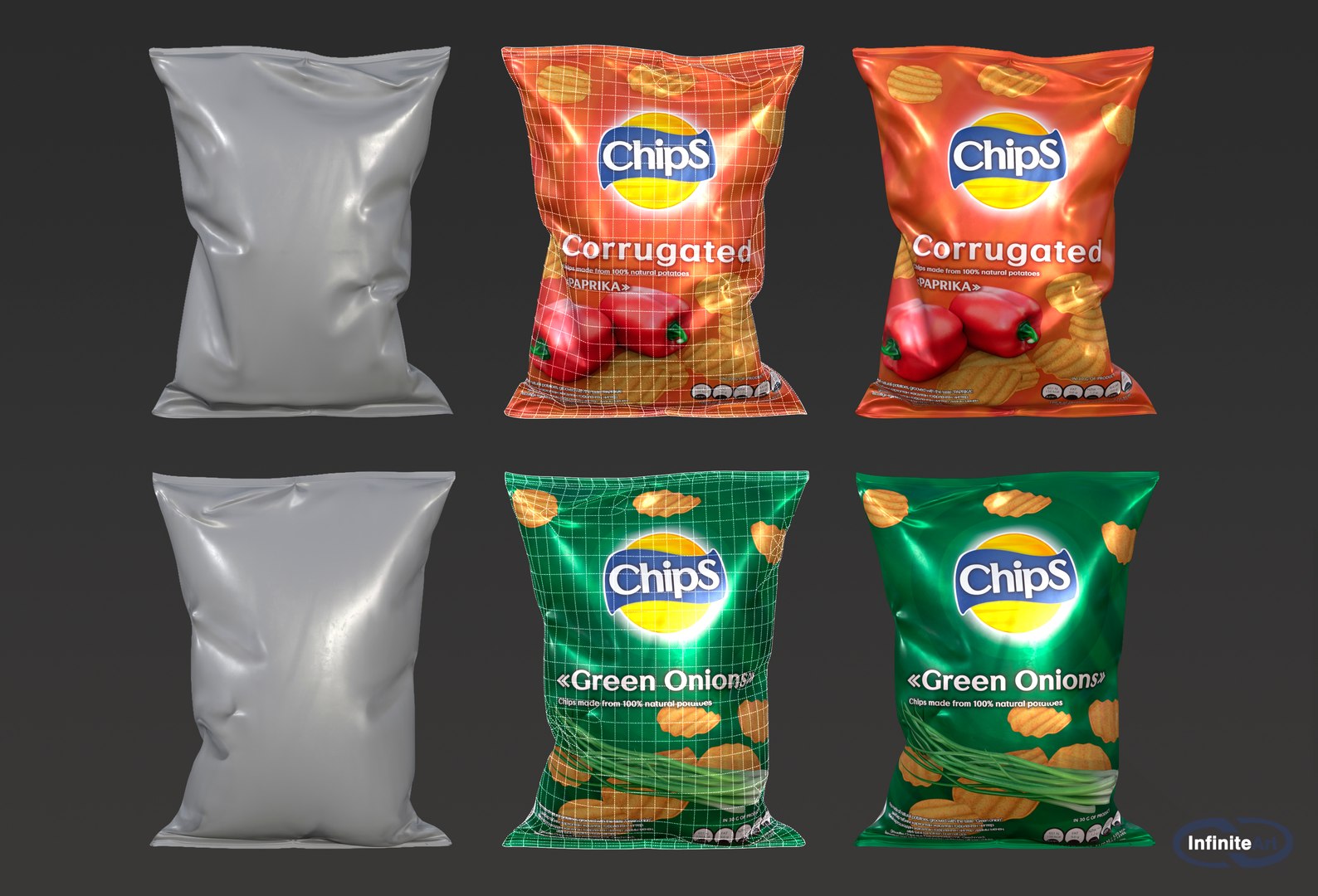 3D Packaging Of Chips - TurboSquid 1815051