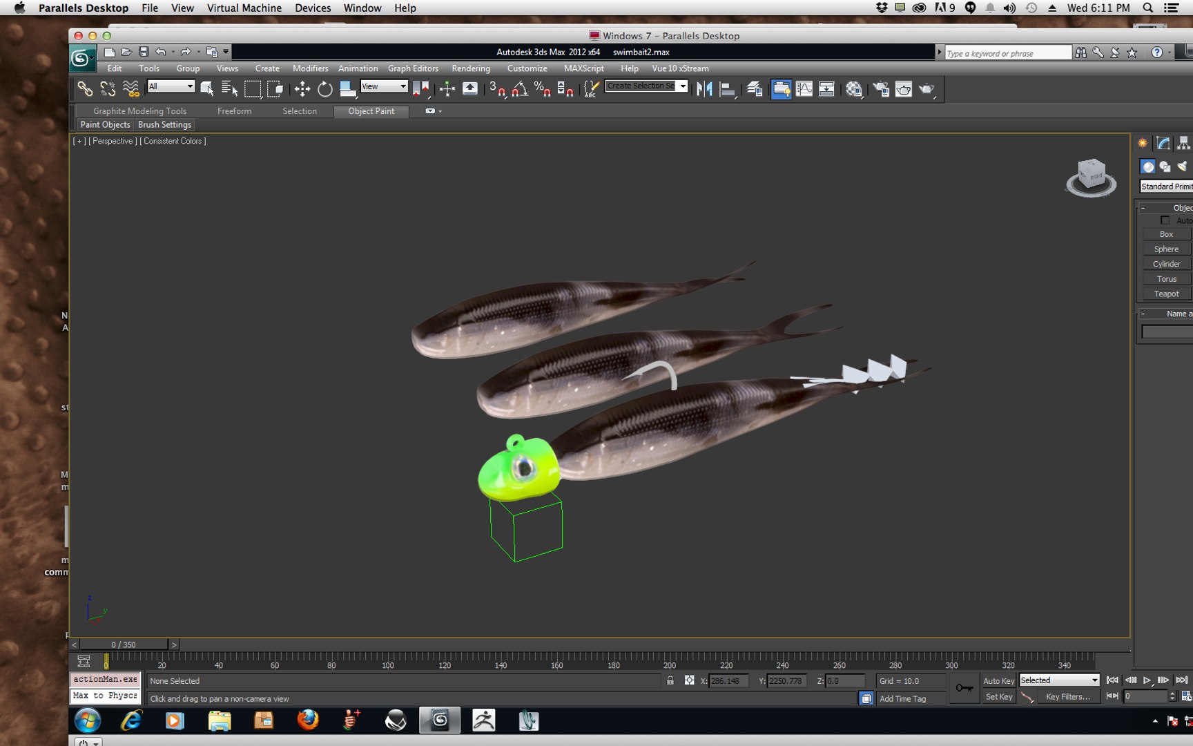 3d Berkley Swimbait Model