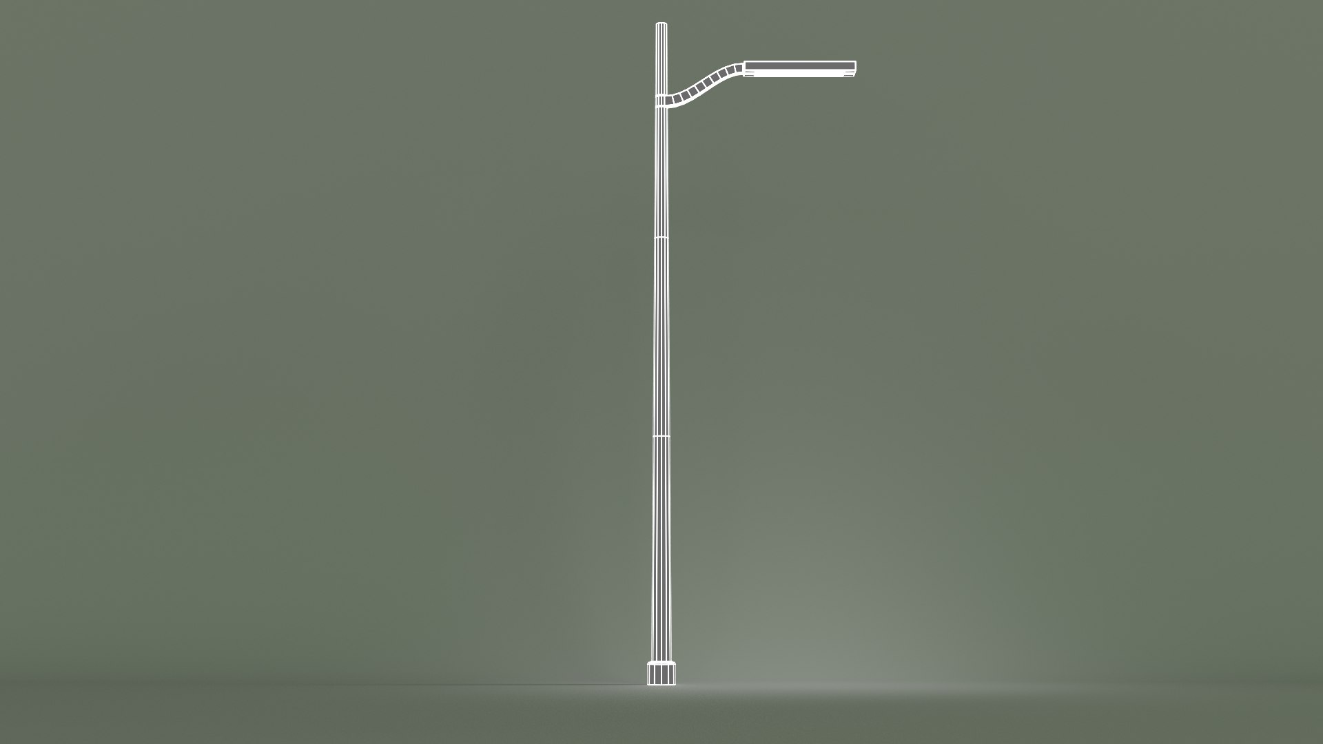 3D Modern Street Lamp Model - TurboSquid 1547420