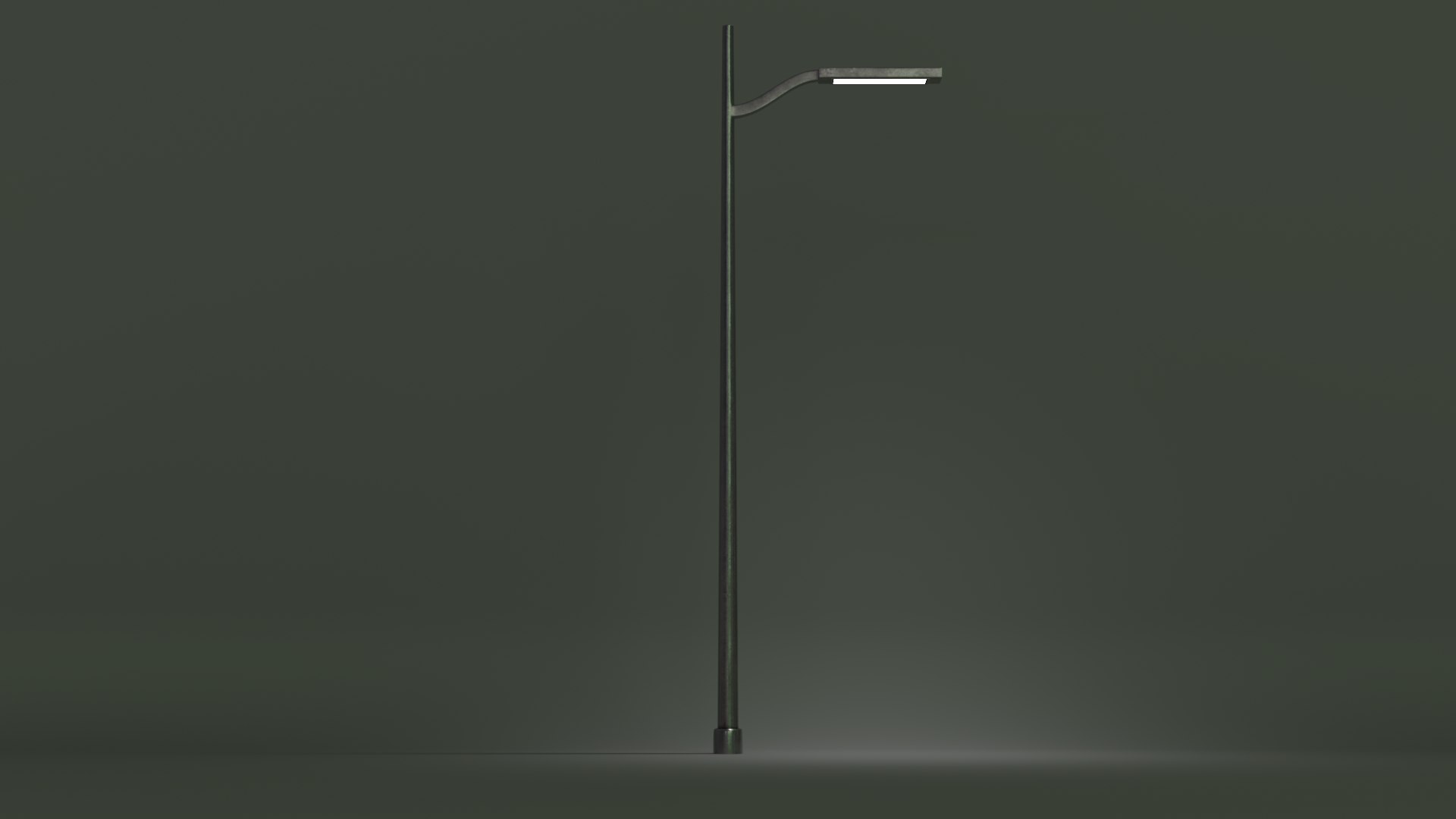3D Modern Street Lamp Model - TurboSquid 1547420