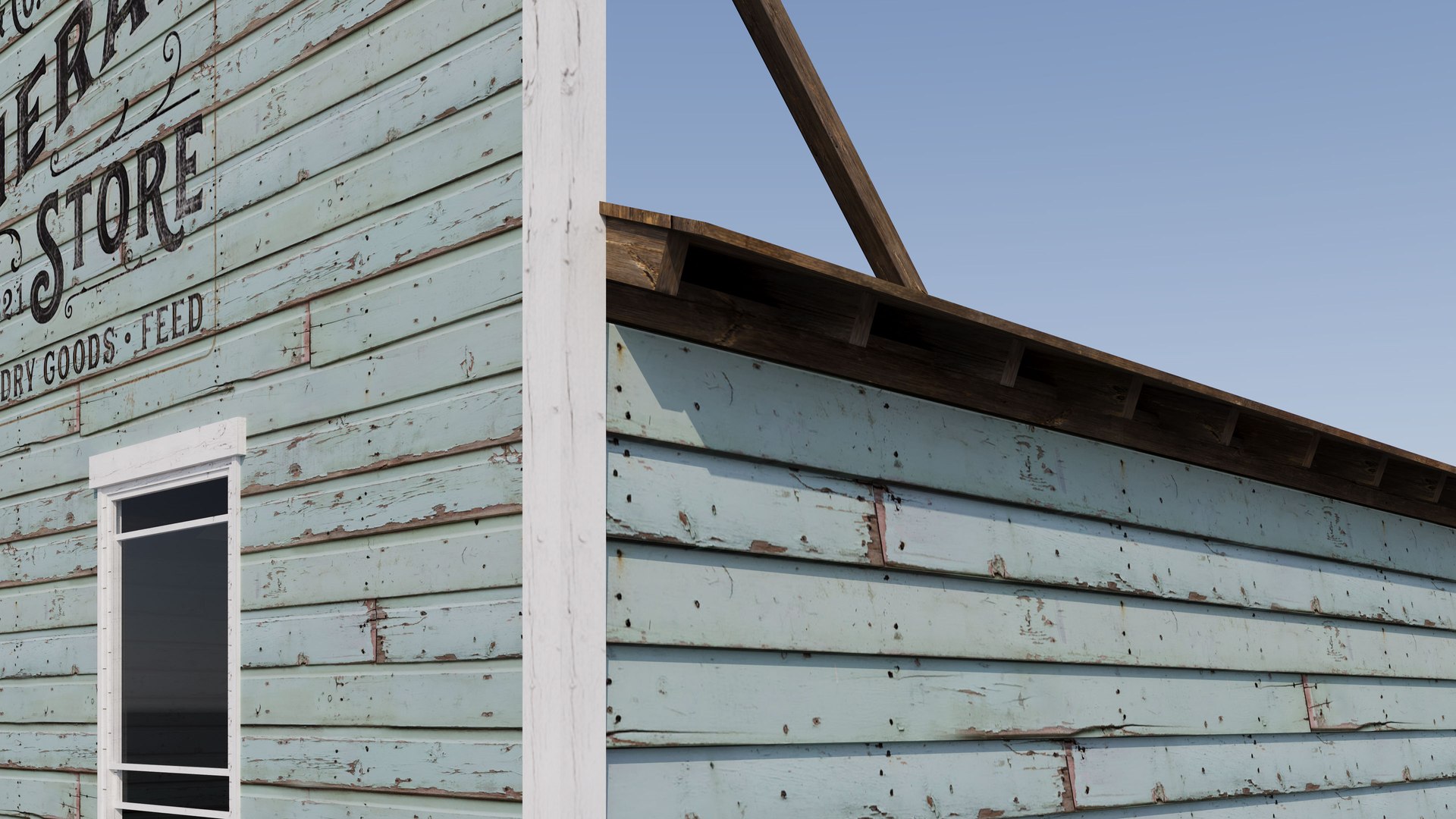 Western Grocery Store Building 3D Model - TurboSquid 1907830