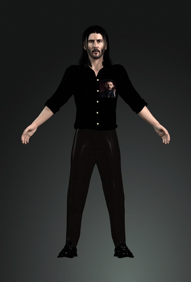 Character Design Actor John 3D Model - TurboSquid 1539239