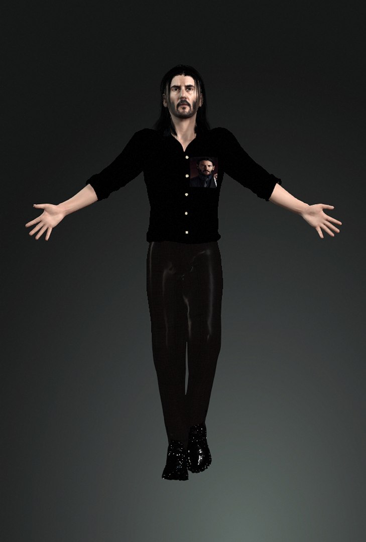 Character Design Actor John 3D Model - TurboSquid 1539239