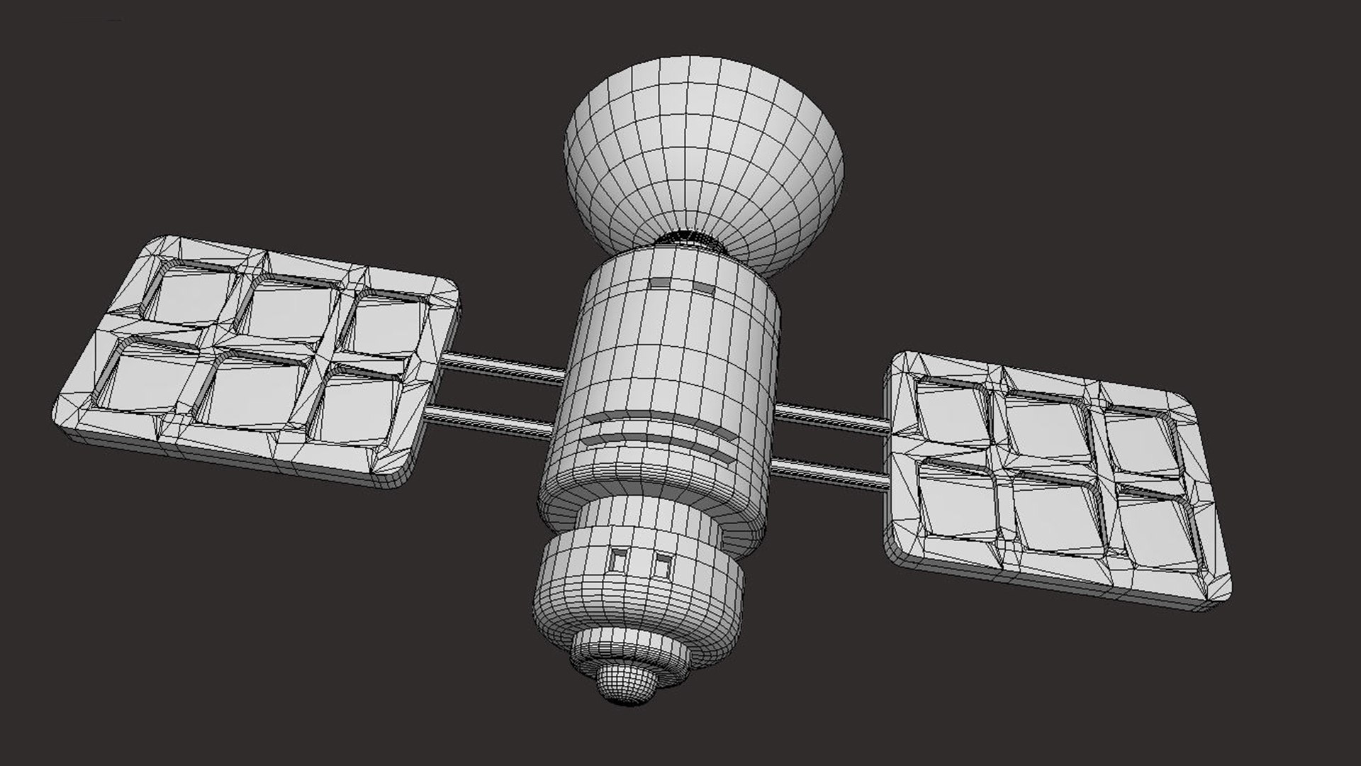 Satellite1 3D Model - TurboSquid 2132755