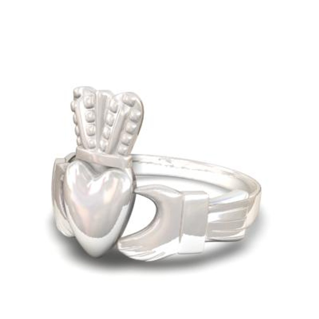 irish claddagh 3d max