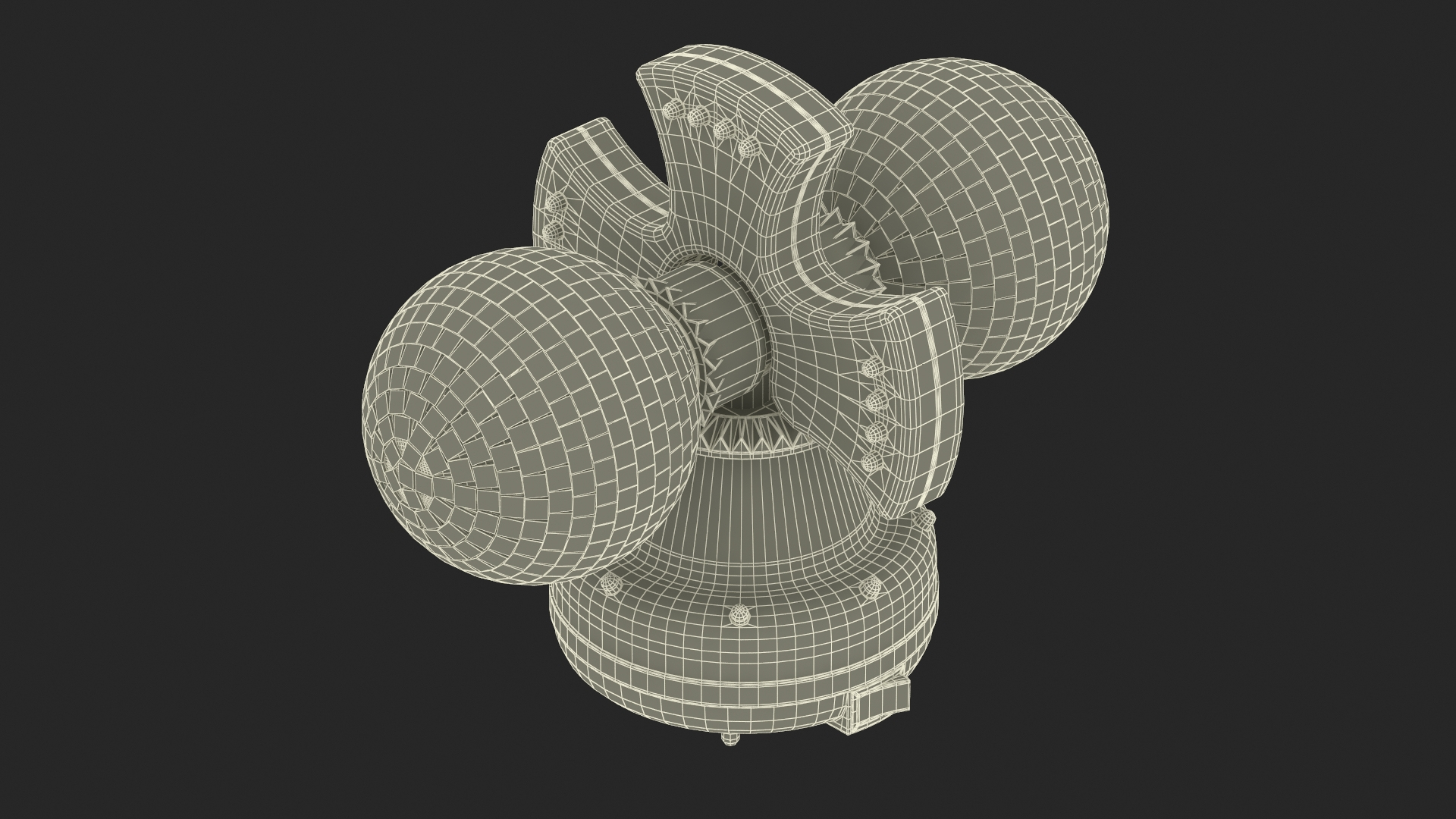 Twin Disco Mirror Ball Rigged Model - TurboSquid 1997443