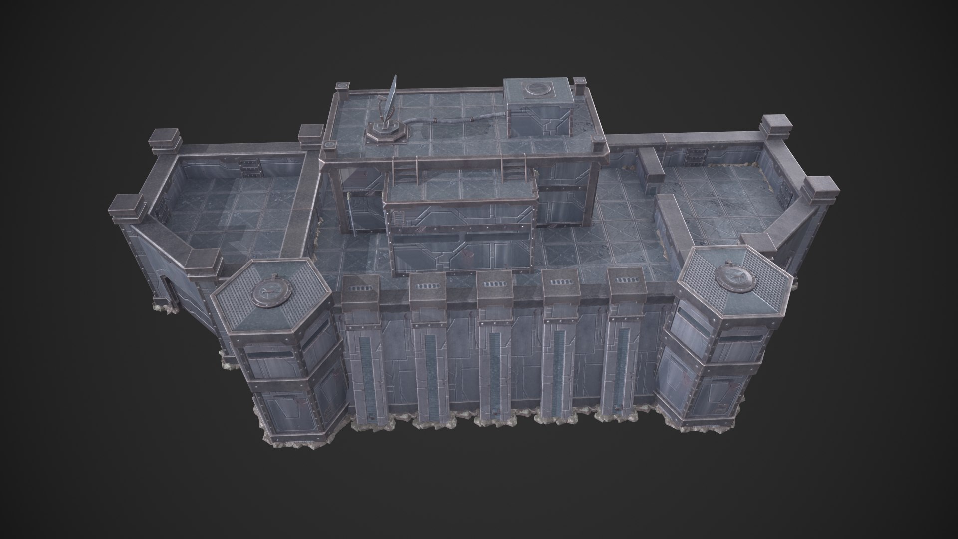 3D Castle Strategy Building Model - TurboSquid 2120821