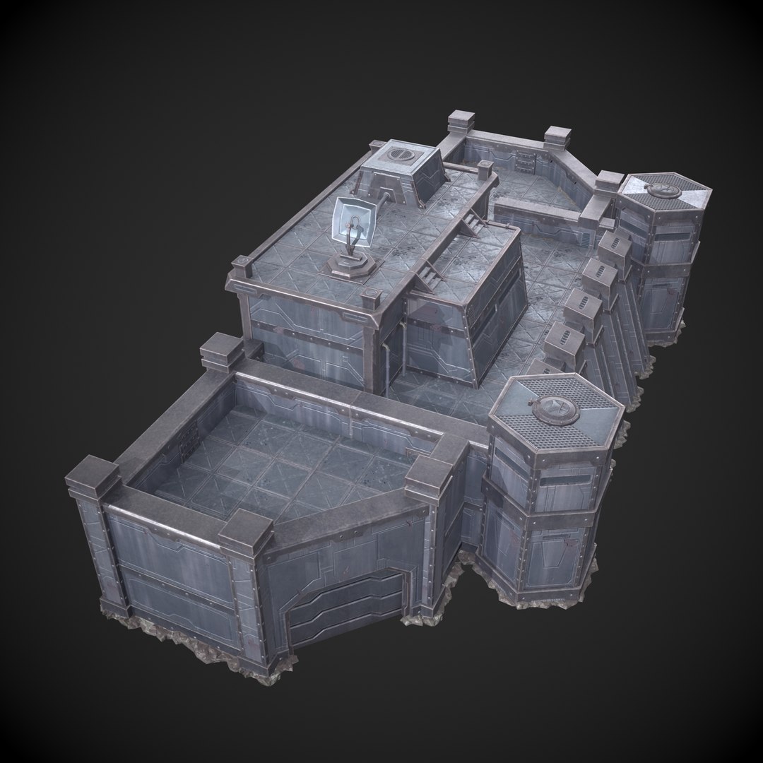 3D Castle Strategy Building Model - TurboSquid 2120821