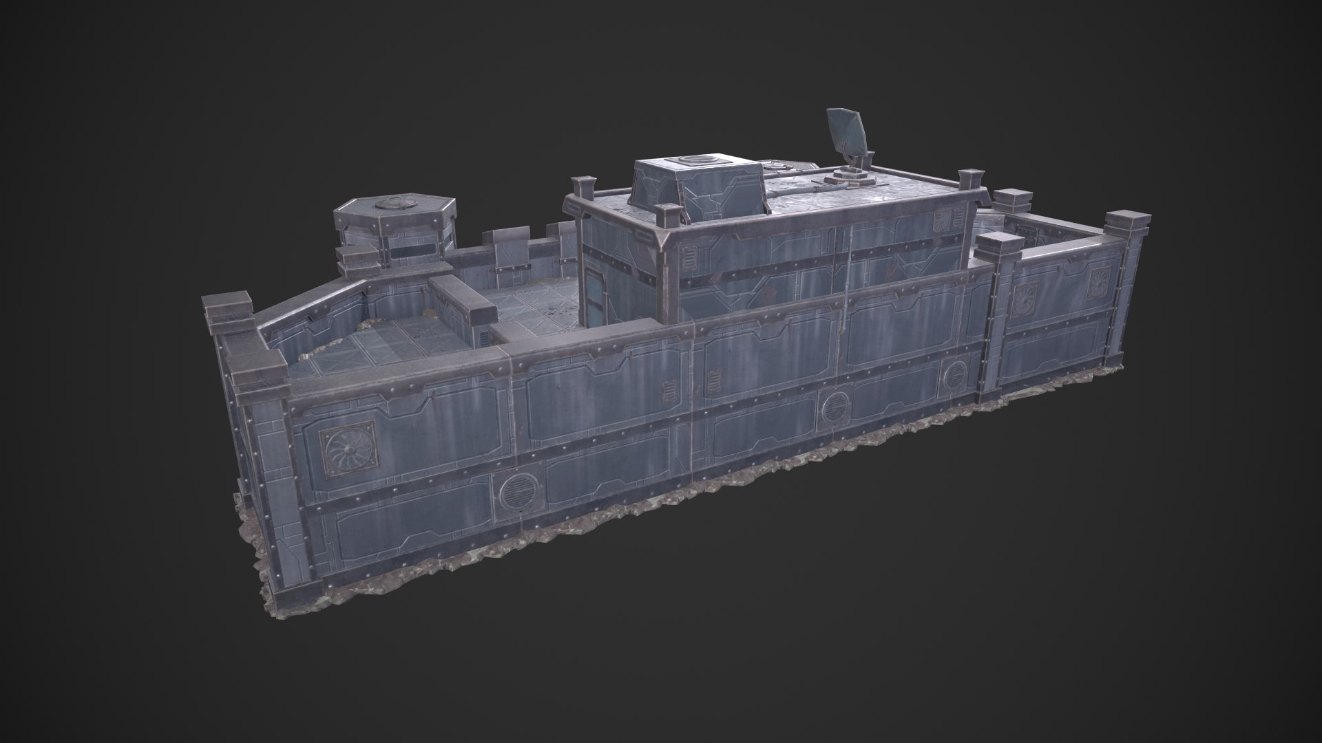 3D Castle Strategy Building Model - TurboSquid 2120821