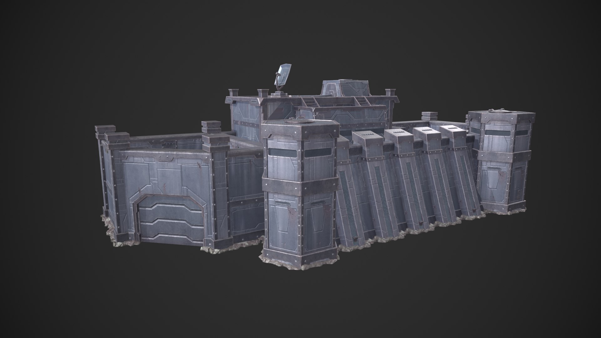 3D Castle Strategy Building Model - TurboSquid 2120821