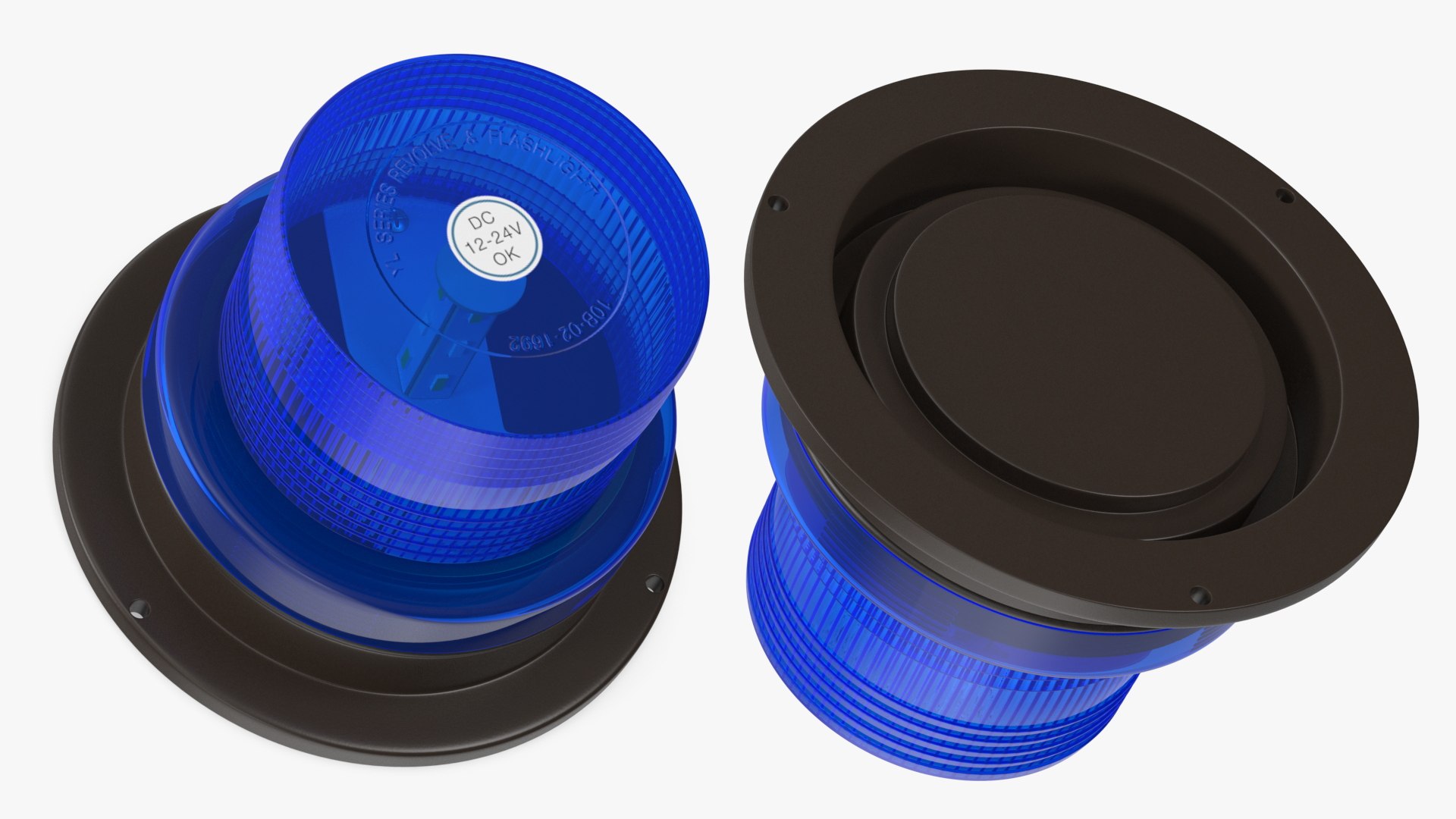 LED Beacon Blue Model - TurboSquid 1872201