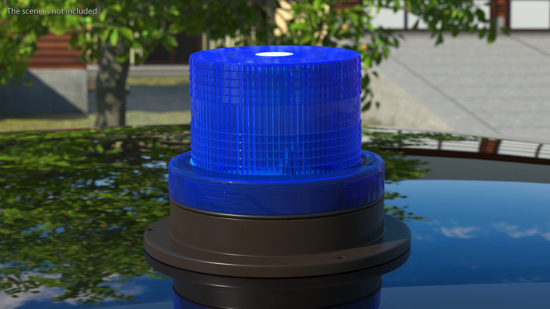 LED Beacon Blue Model - TurboSquid 1872201