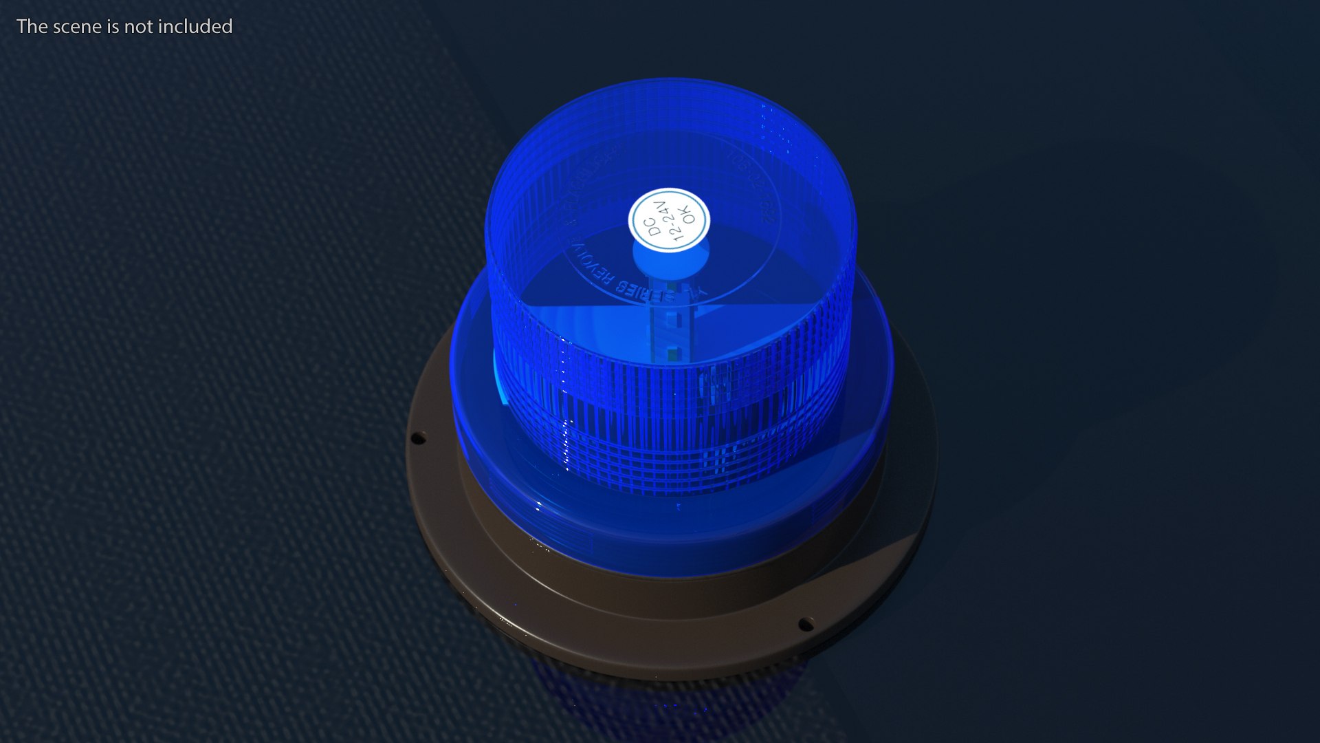 LED Beacon Blue Model - TurboSquid 1872201