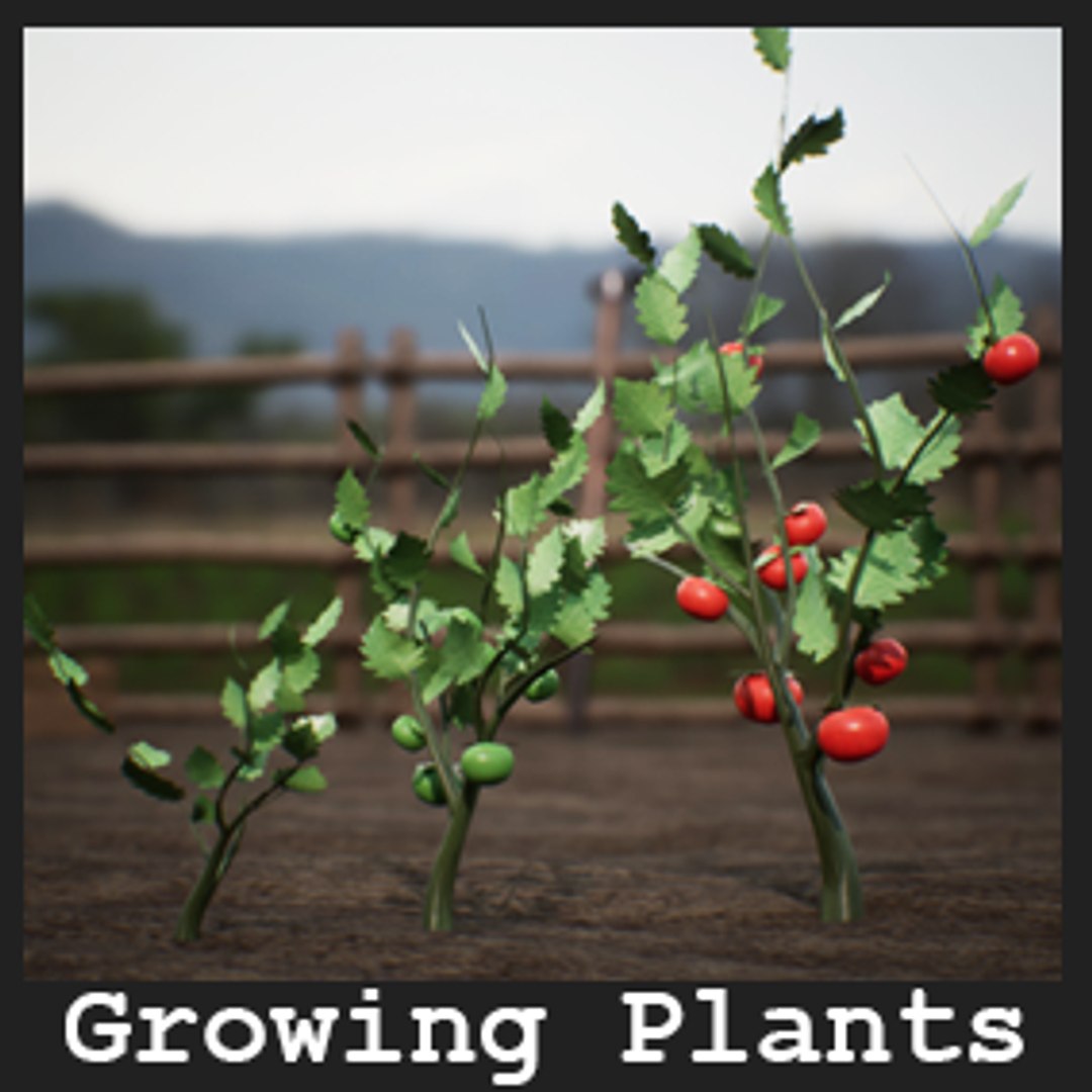 Growing Farm Plants 30 Assets 3D Model - TurboSquid 2114968