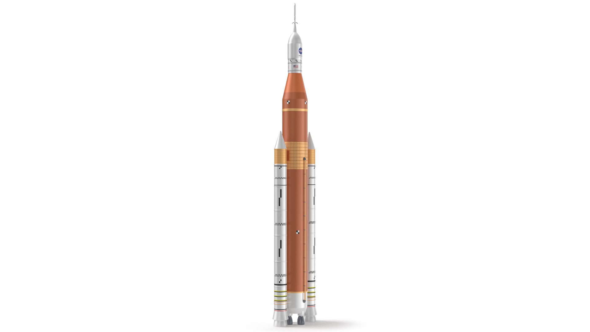 SLS Block 1 Rocket Model - TurboSquid 2259273
