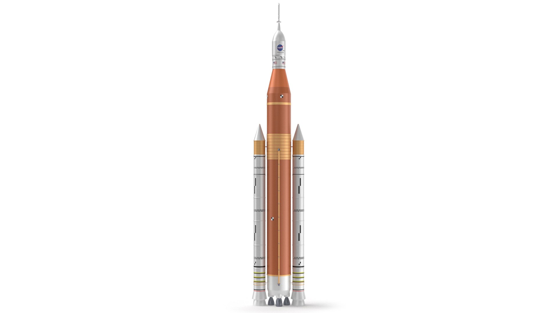SLS Block 1 Rocket Model - TurboSquid 2259273