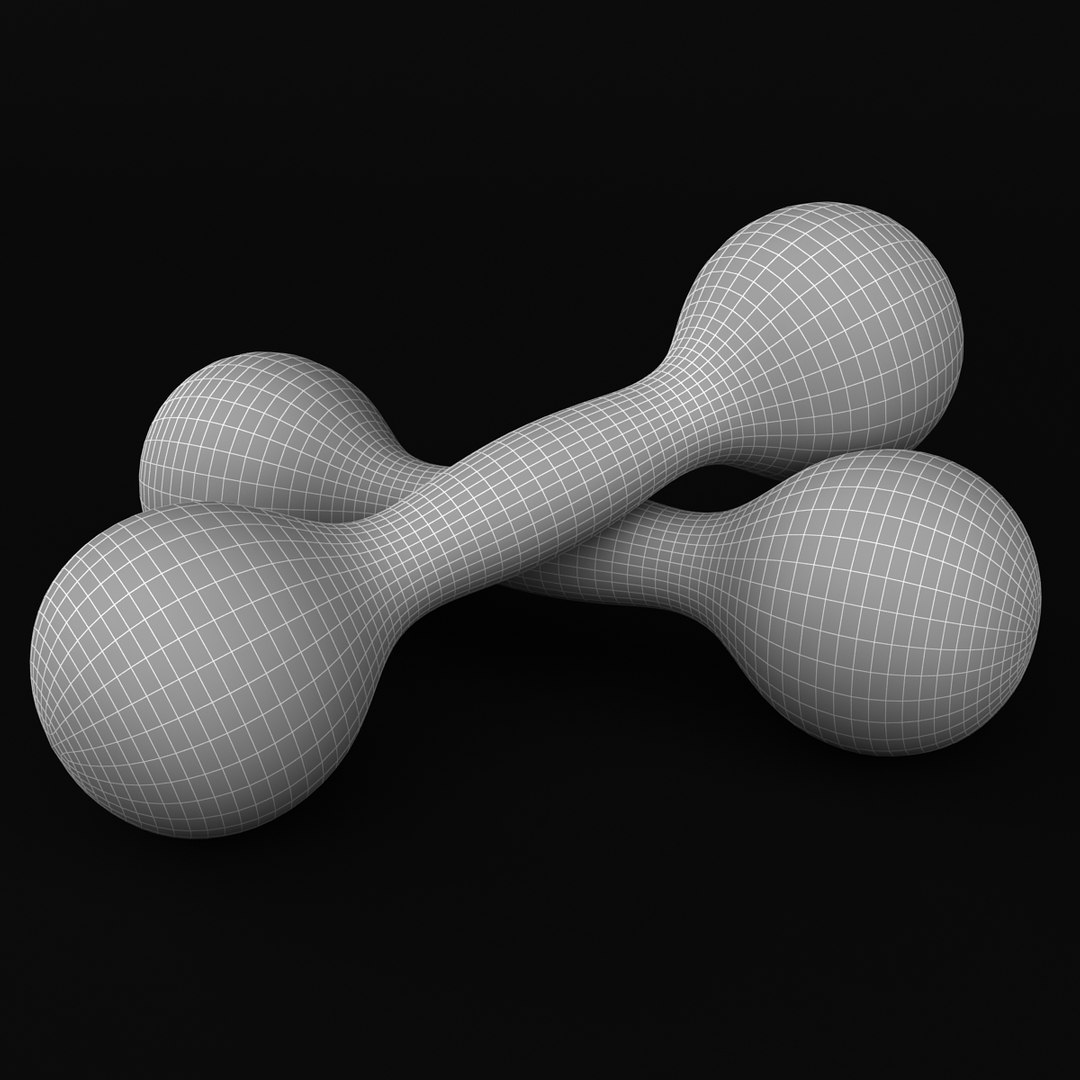 3d cast iron s model