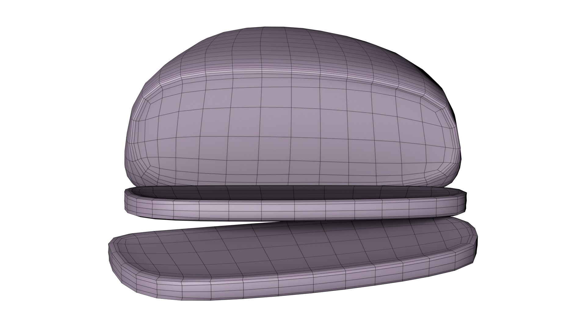 Cartoon Ham Meat 3D Model - TurboSquid 2078664