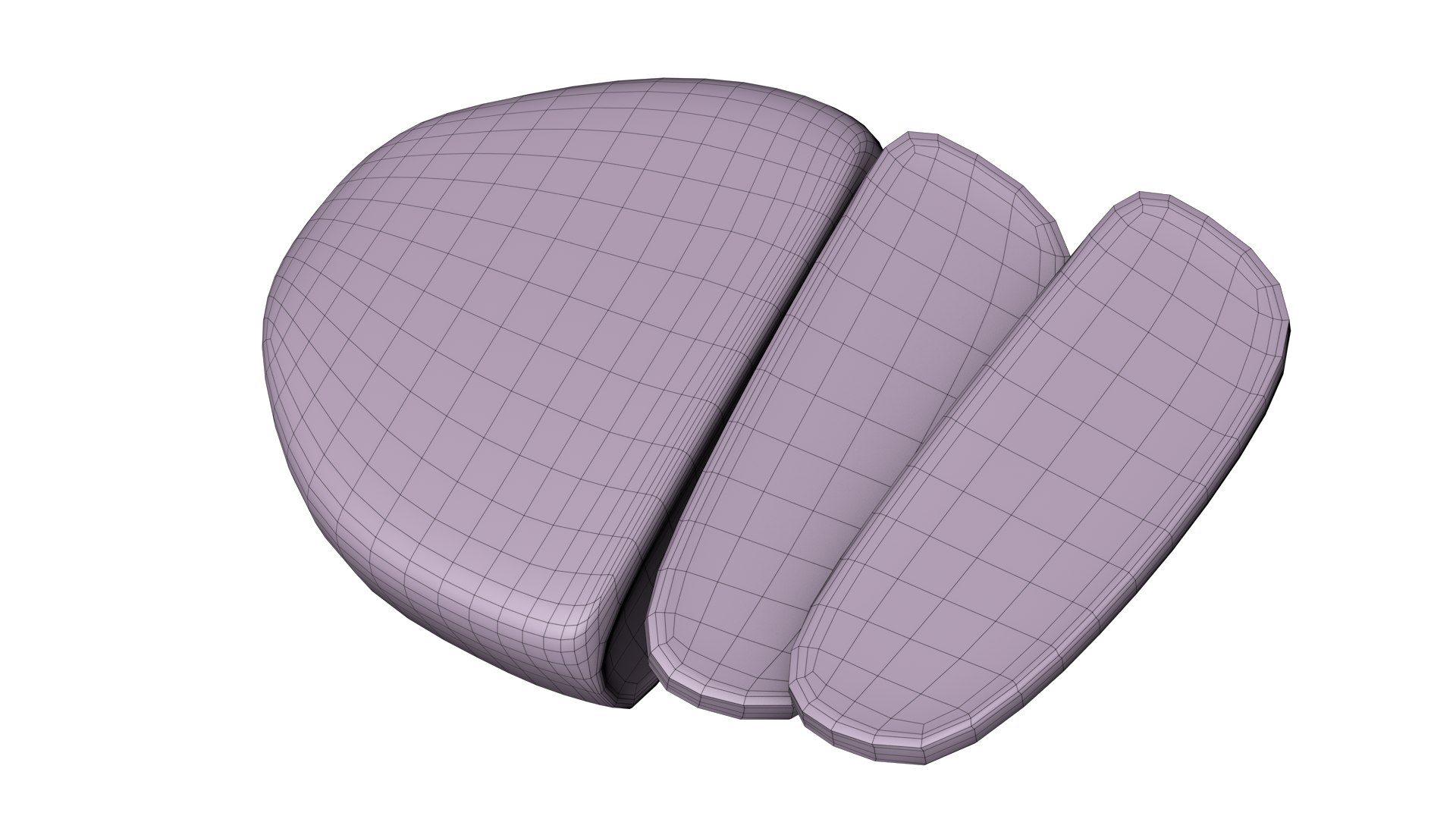 Cartoon Ham Meat 3D Model - TurboSquid 2078664