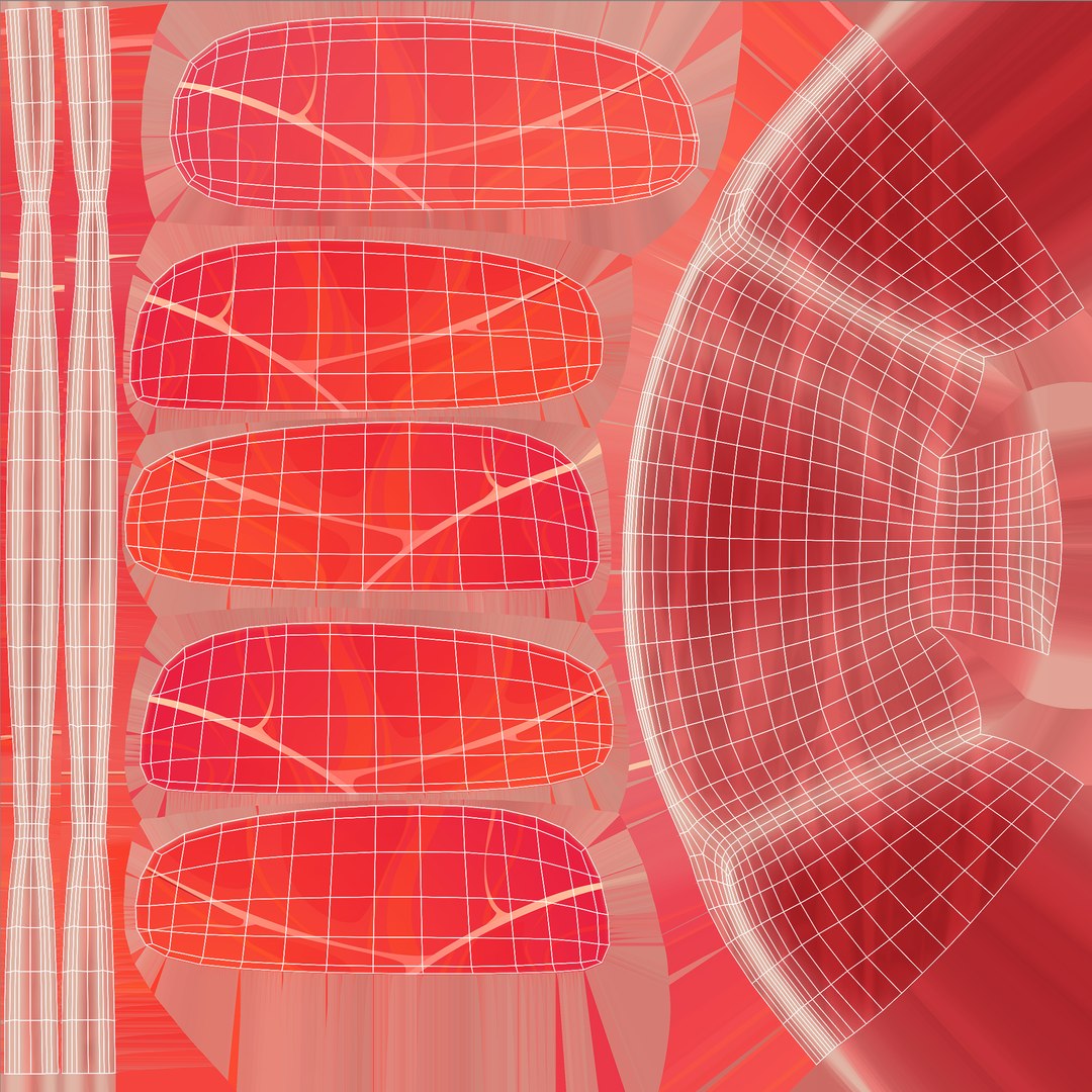 Cartoon Ham Meat 3D Model - TurboSquid 2078664