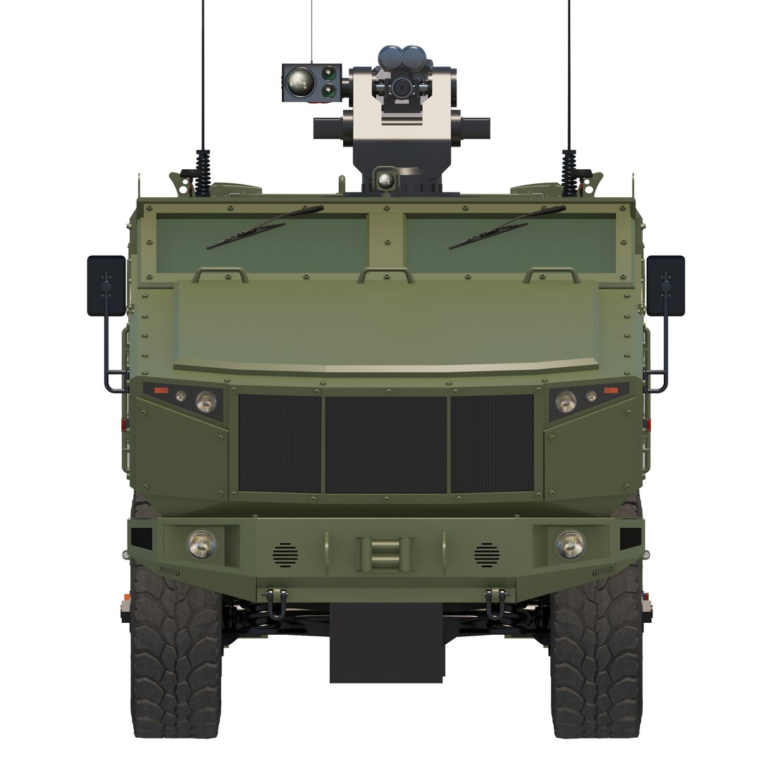 Armored Military Vehicle V6 Model - TurboSquid 1613034