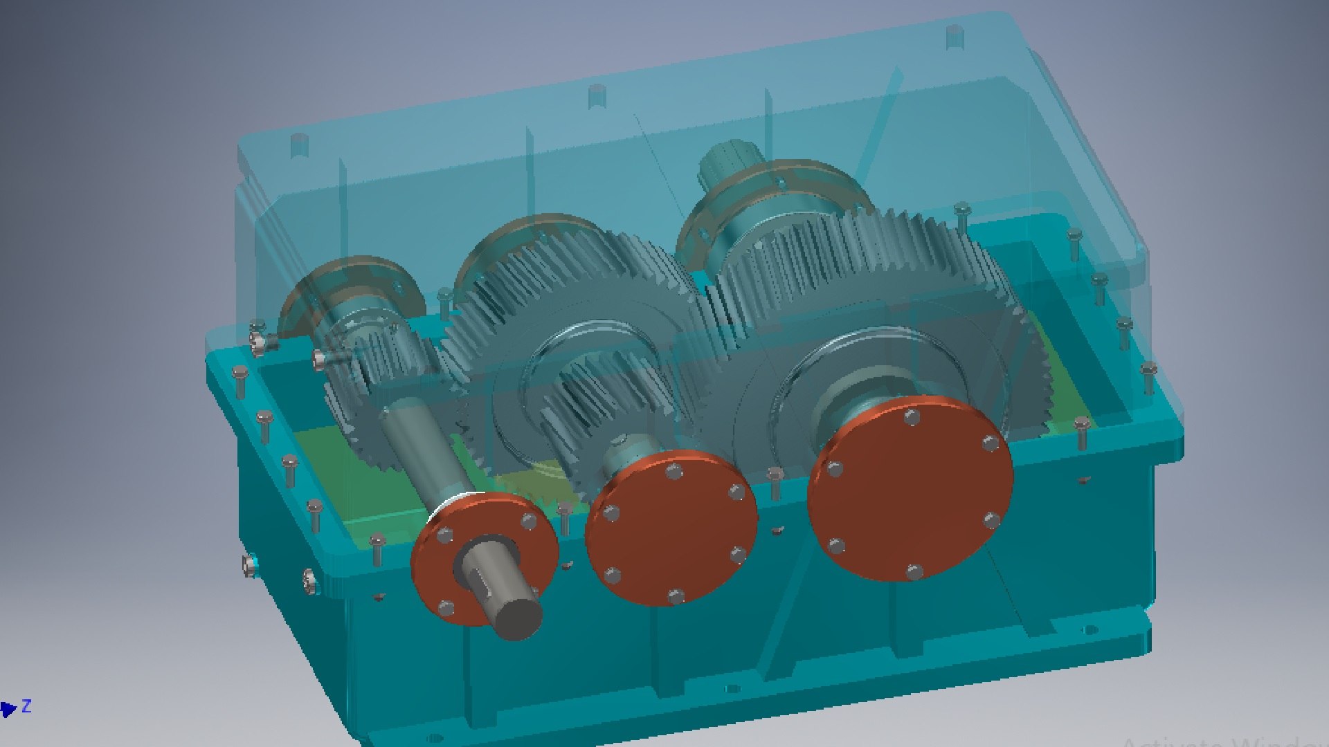 3D Model Gearbox Speed Reducer - TurboSquid 1677483