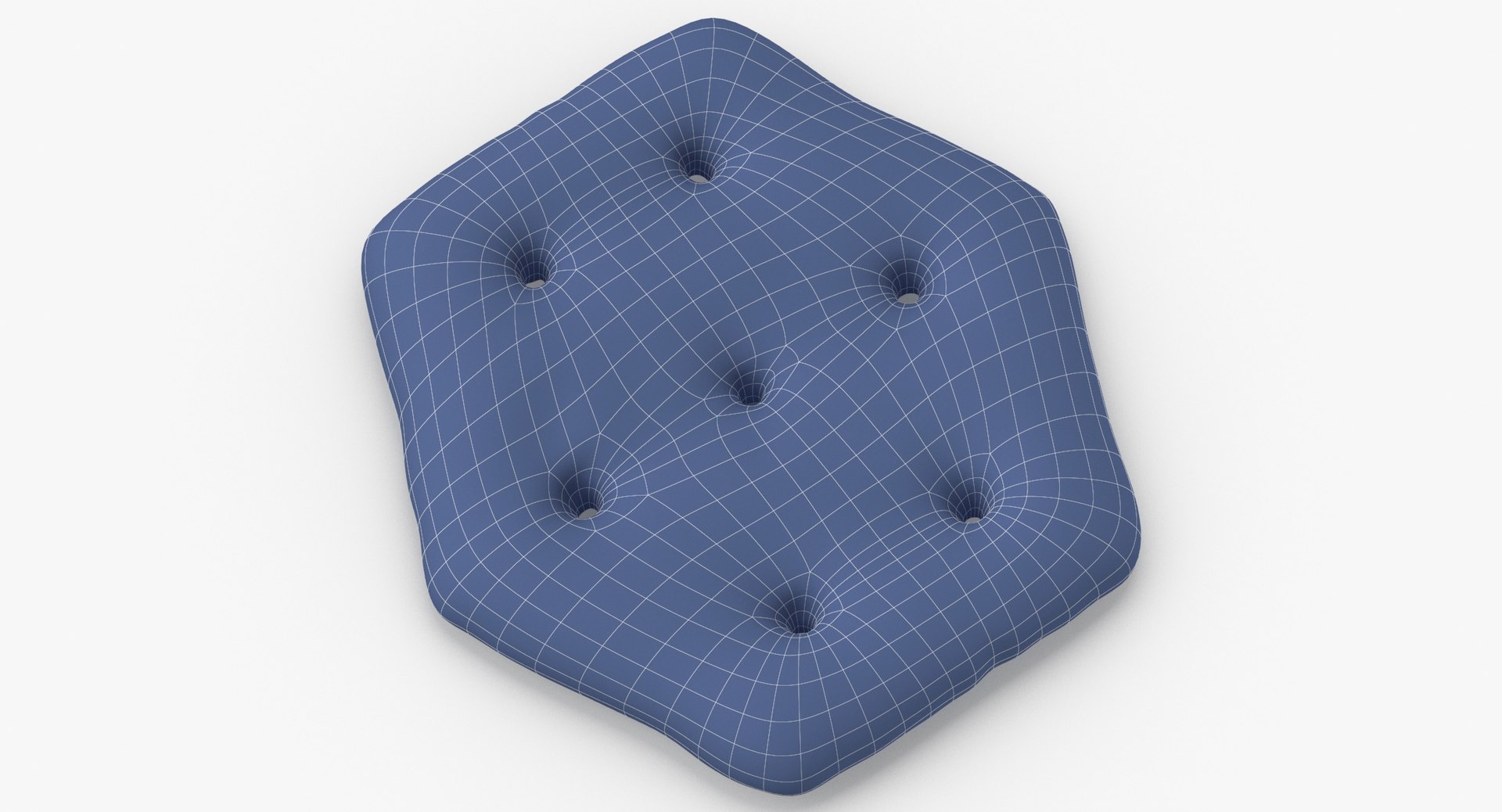 3D Cracker Hexagon 01 Model - TurboSquid 1525394