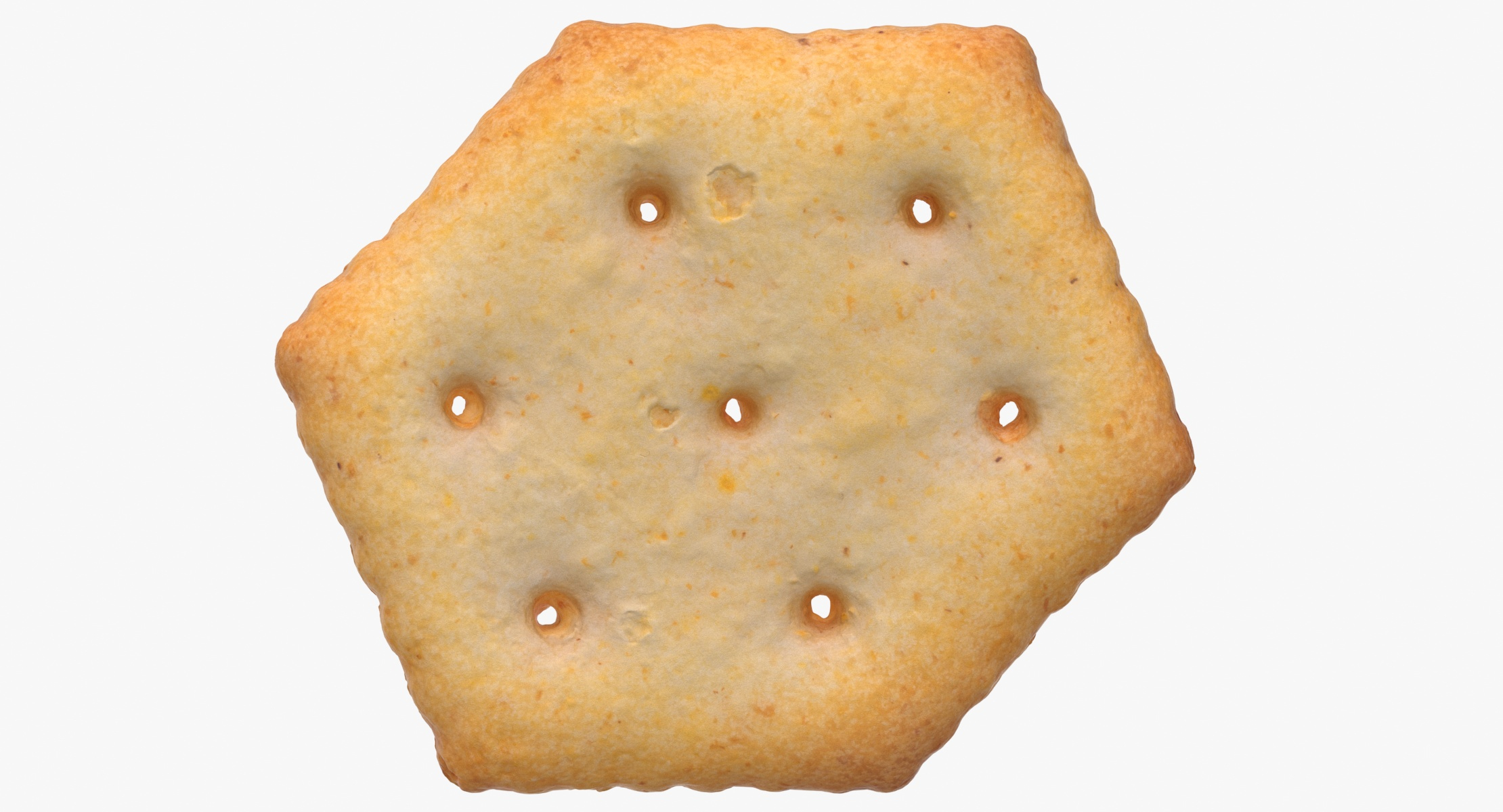 3D cracker hexagon 01 model - TurboSquid 1525394