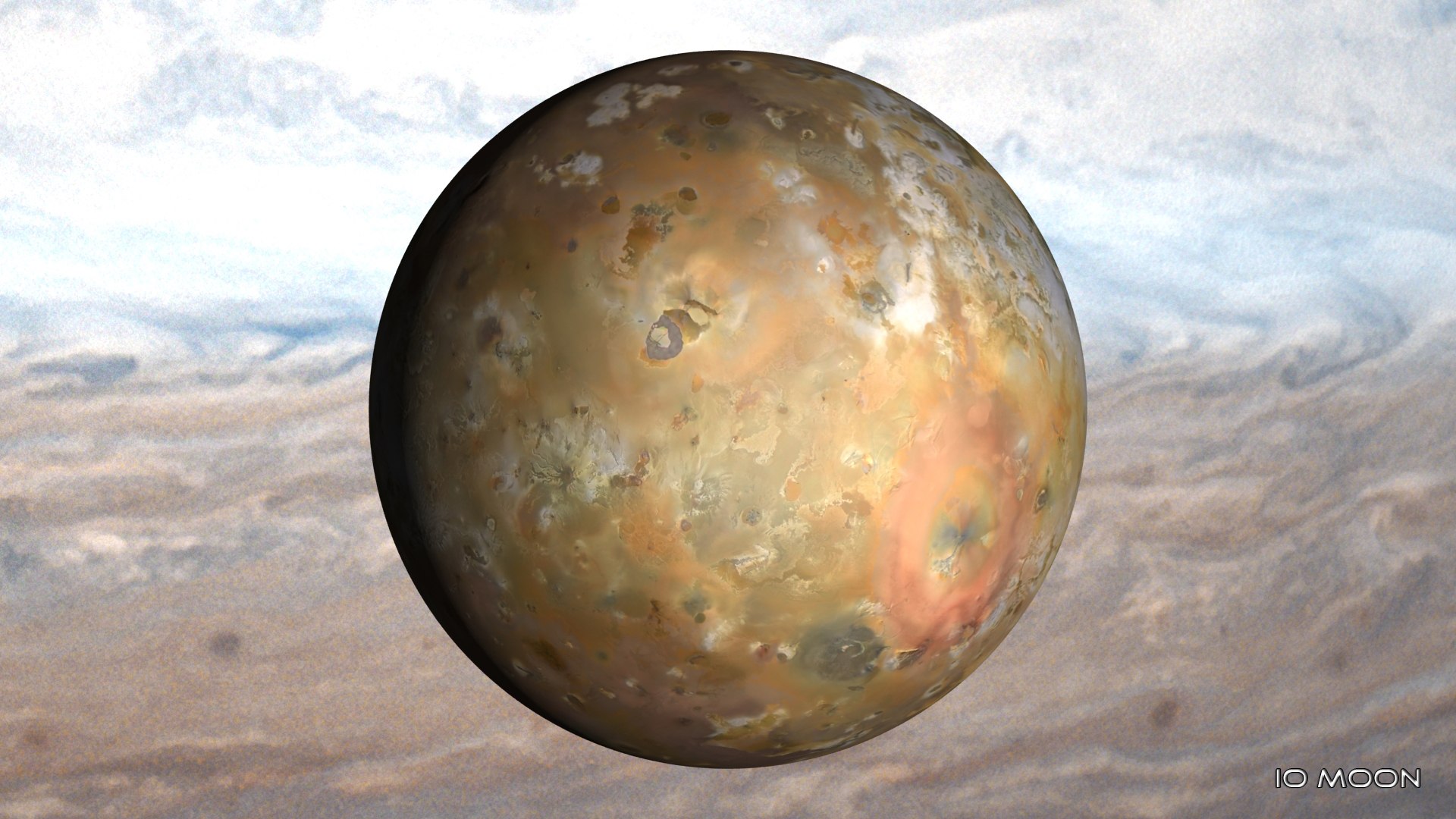 jupiter real 3d model