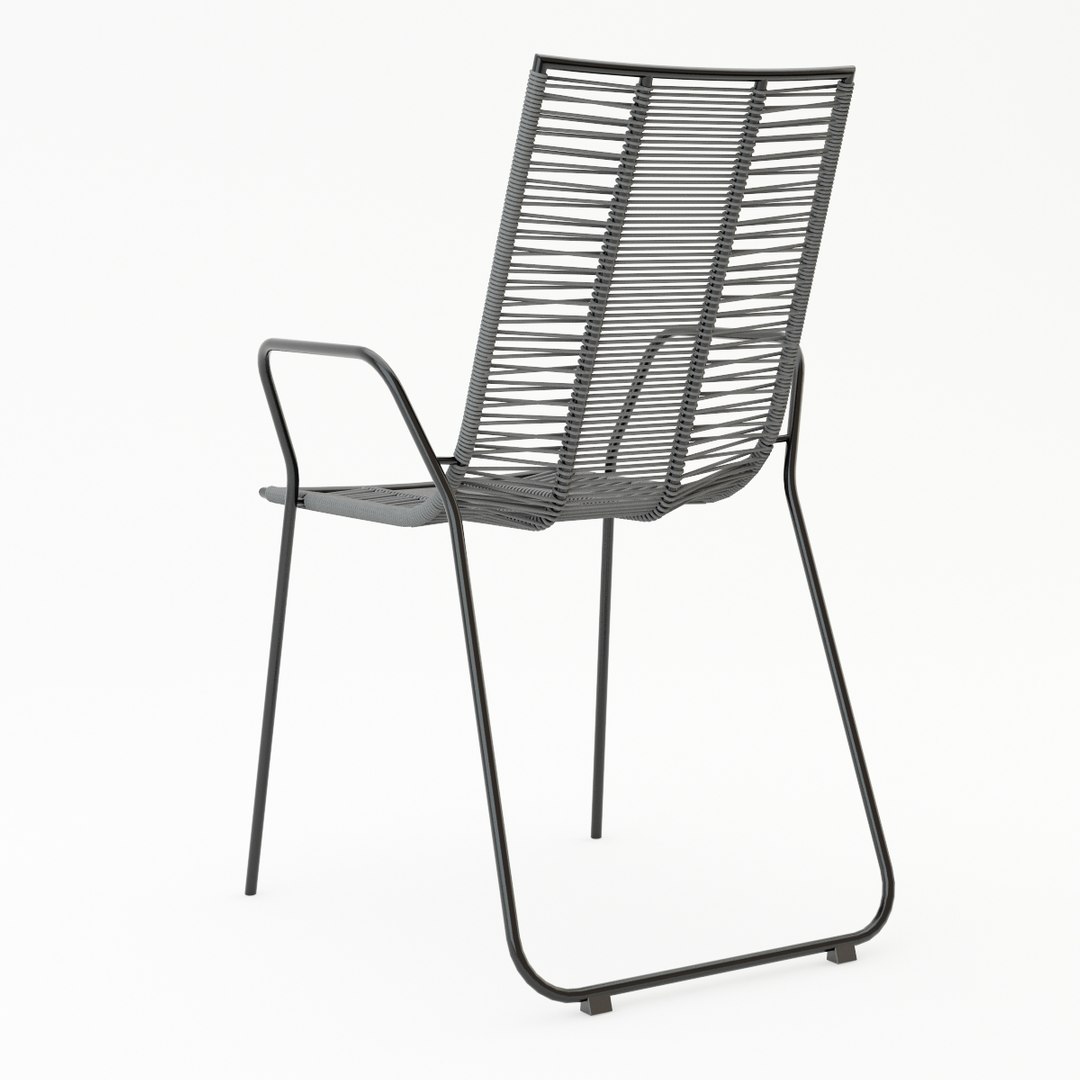 3d Model Of Elba Chair