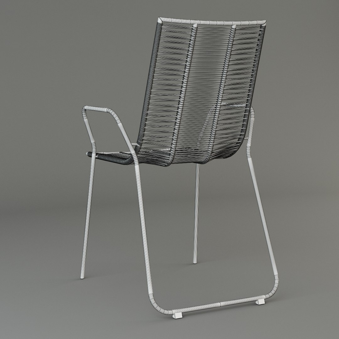3d Model Of Elba Chair