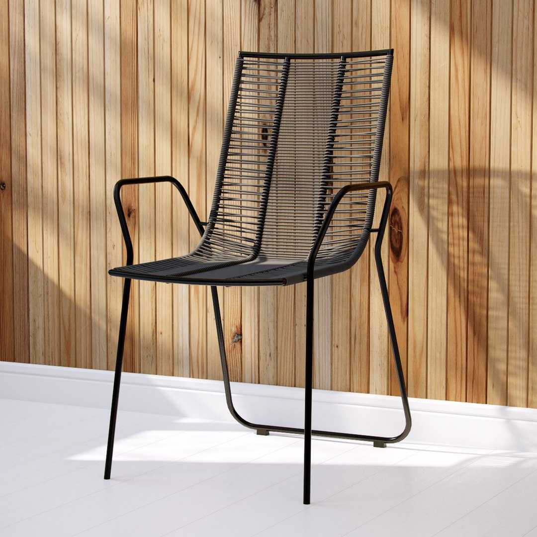 3d Model Of Elba Chair